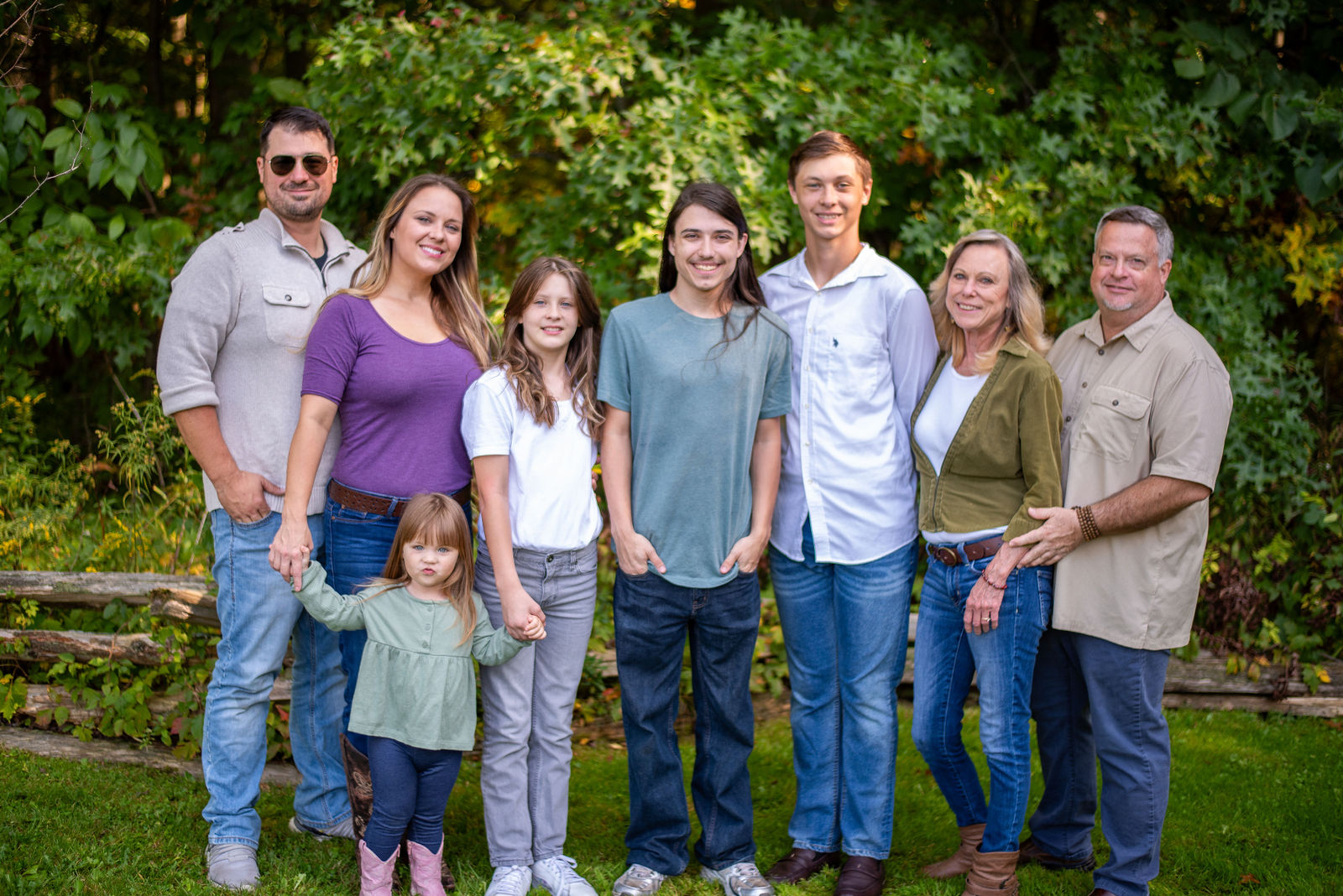 Crystal Family Photos - Sandy Ridge Reservation by Shiny Penny Studios
