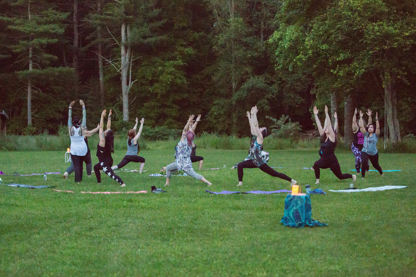 Full Moon Yoga | Annie Hata and the Mojo Dojo by Photography by Mallory