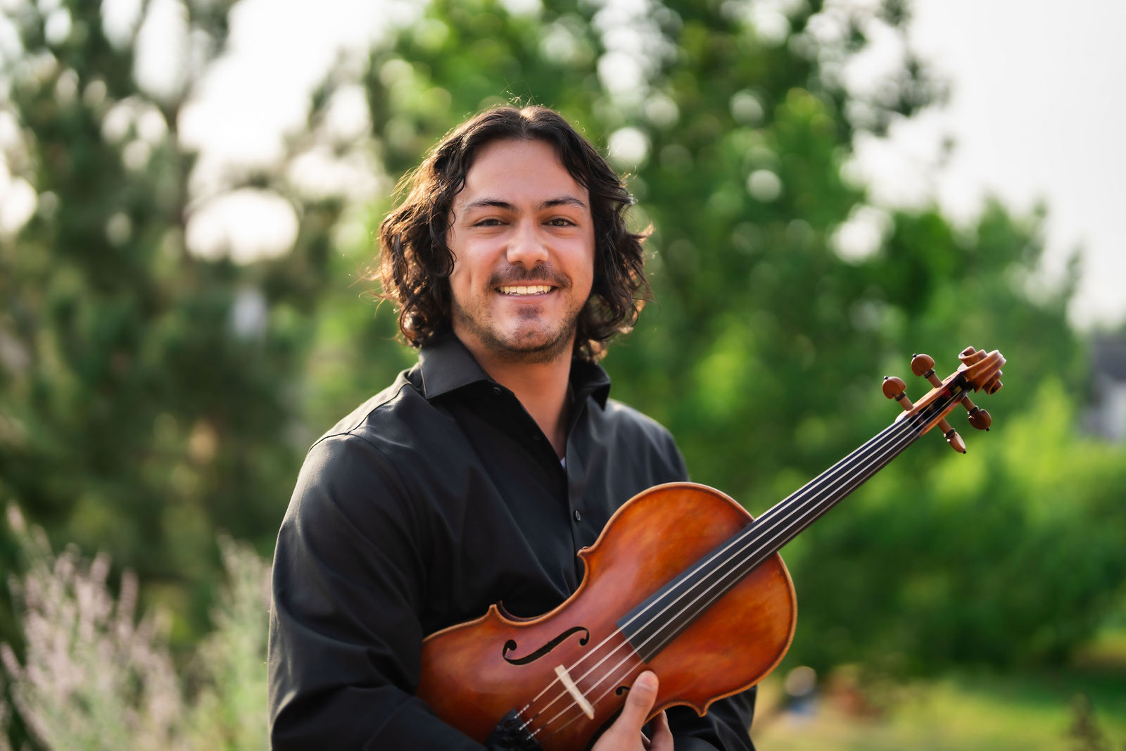 Trent Guerrero Evergreen Chamber Viola Principal by Lan Vo Photography