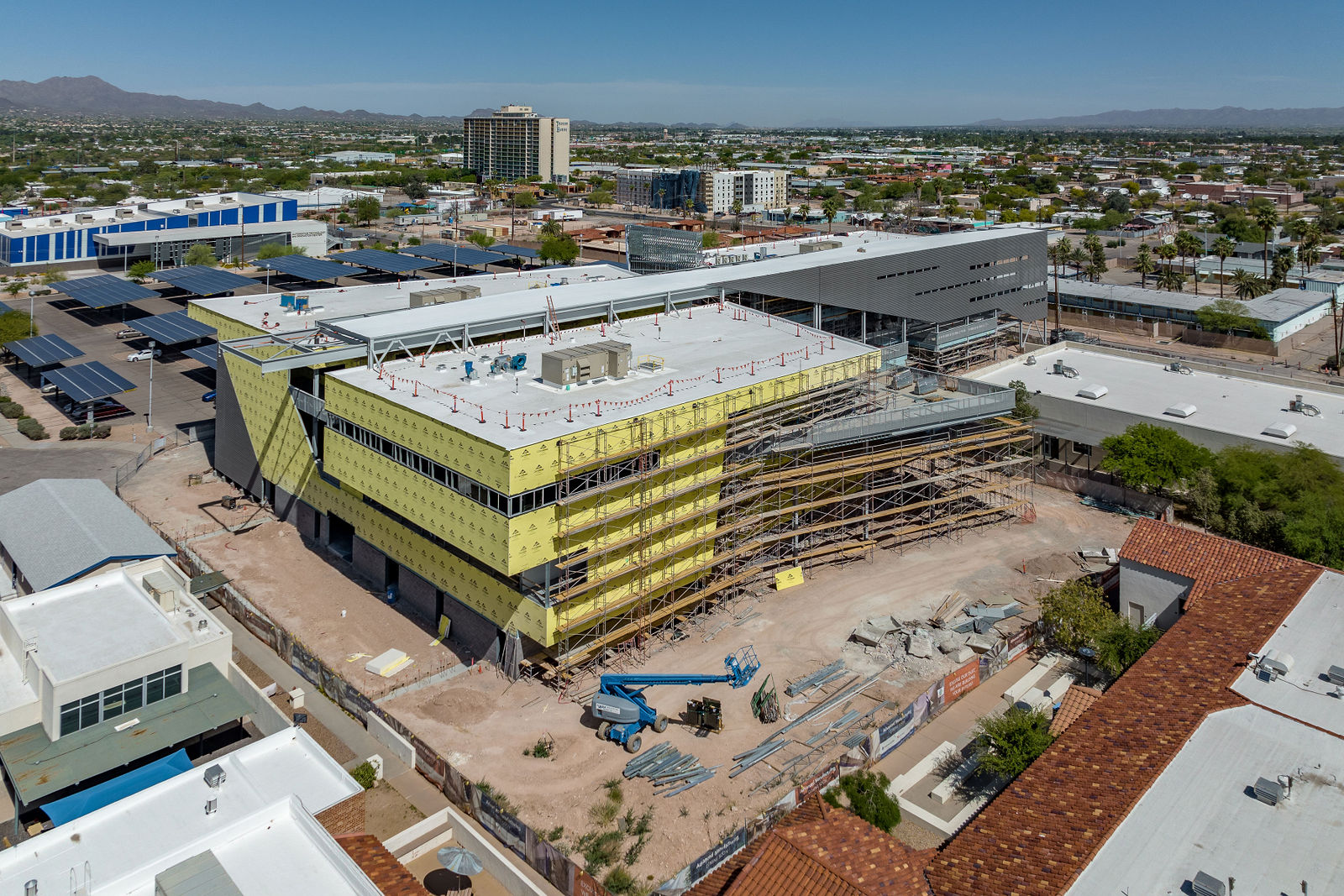 PCC Advanced Manufacturing Building by HawkView Aerial Solutions