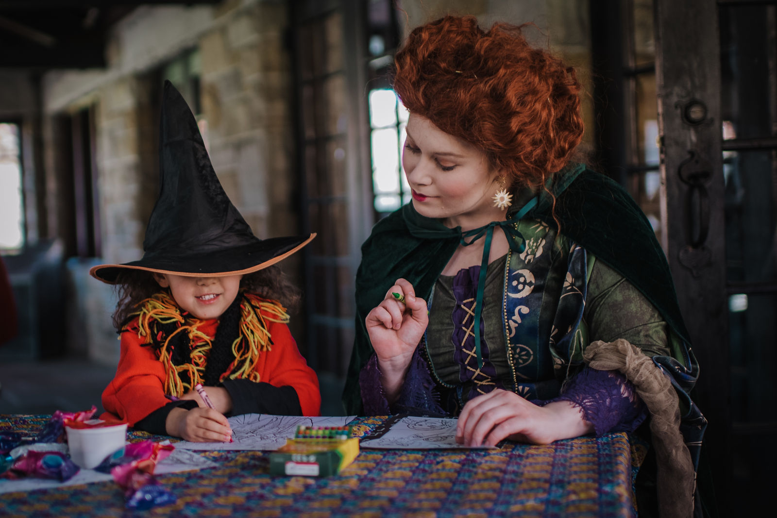 Fiona, Isla and the Sanderson Sisters by Shiny Penny Studios