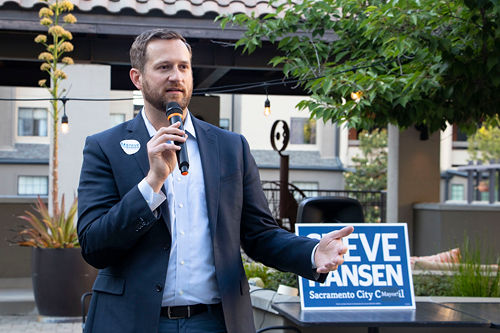 Steve Hansen for Sacramento Mayor Reception by Riverview Media Photography