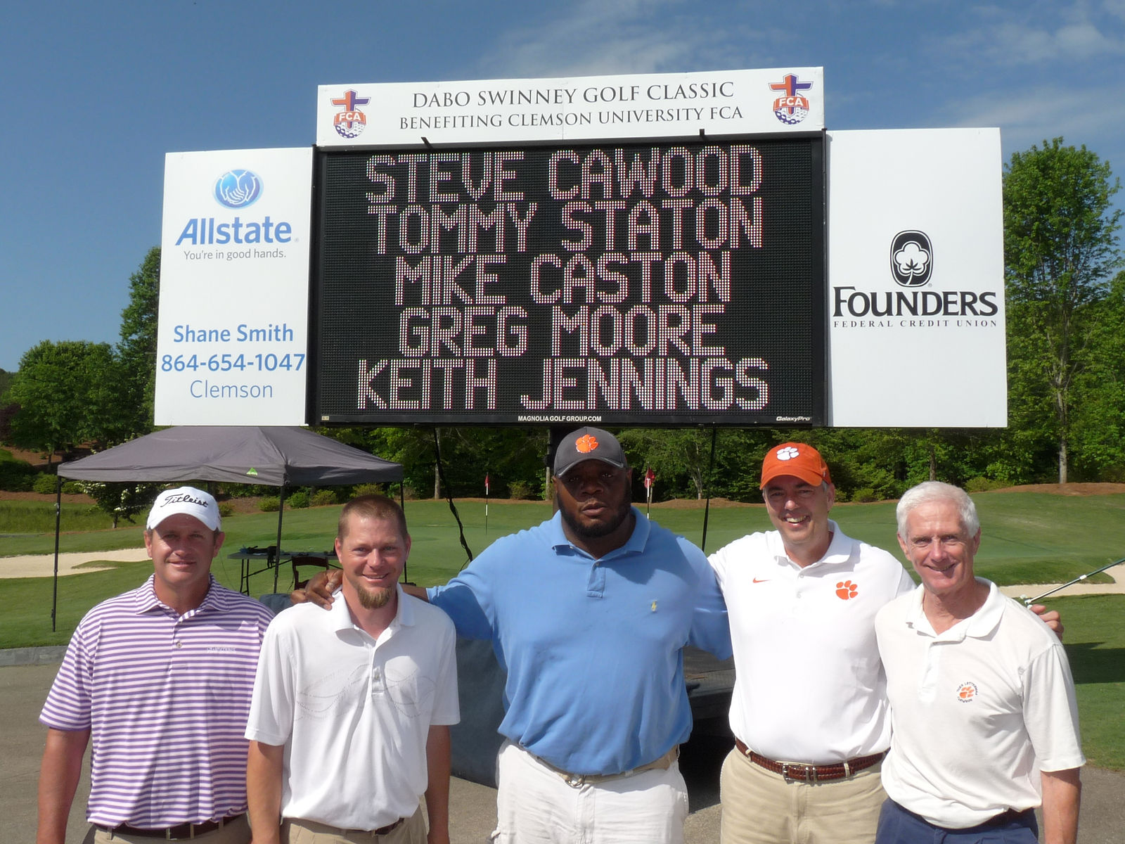 Dabo Swinney Clemson FCA by Magnolia Golf Group