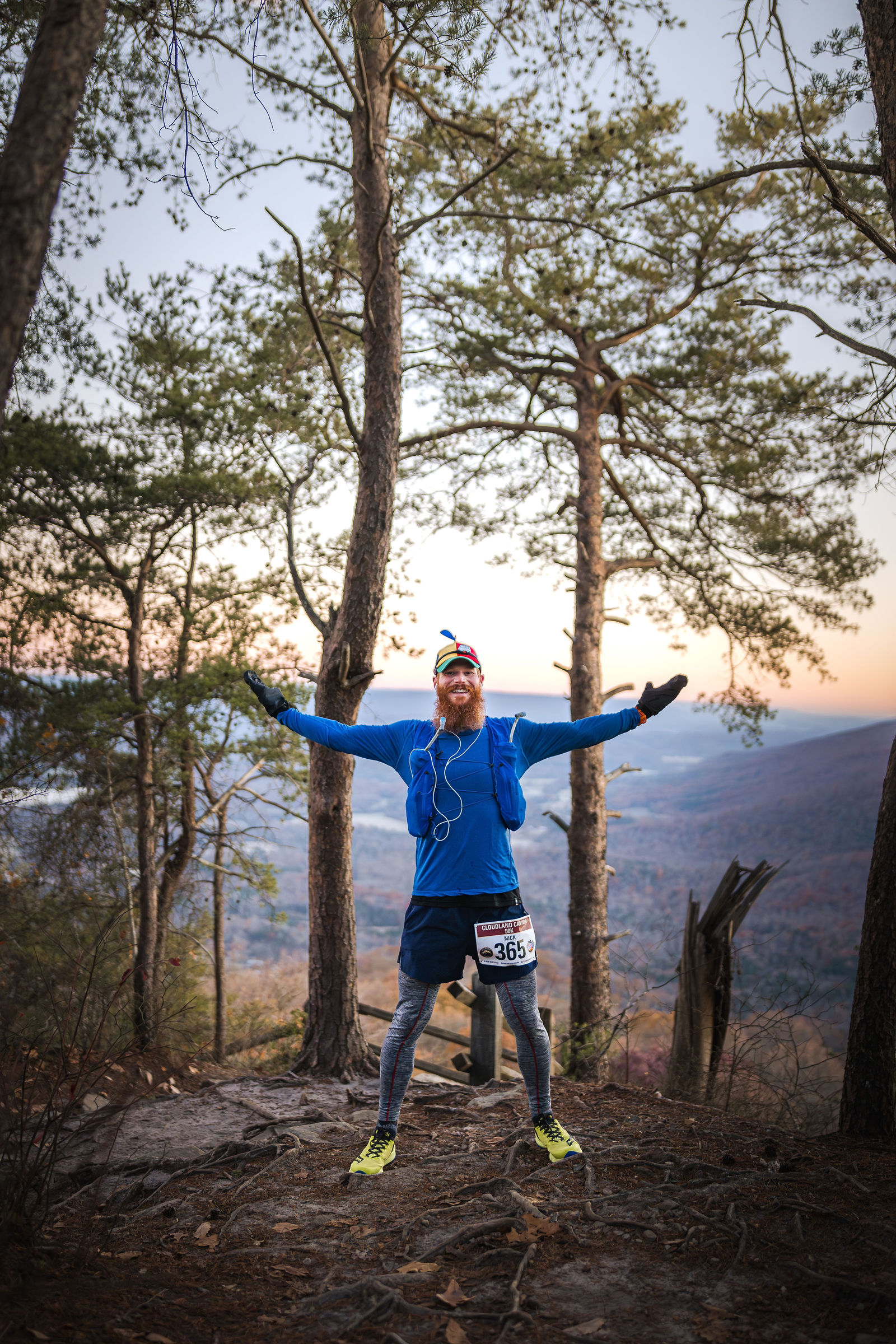 Run Bum Cloudland Canyon 50/50 Gallery 1 by Nick Morgan Photography