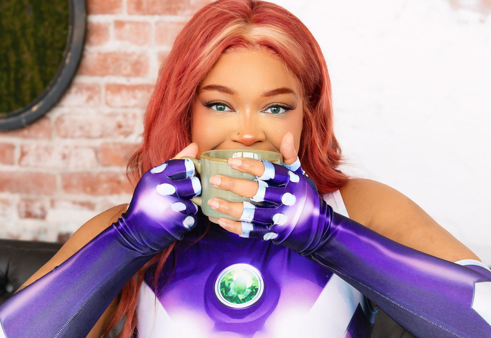 Nadia Walker - Starfire Cosplay by Clairvoyant Photography
