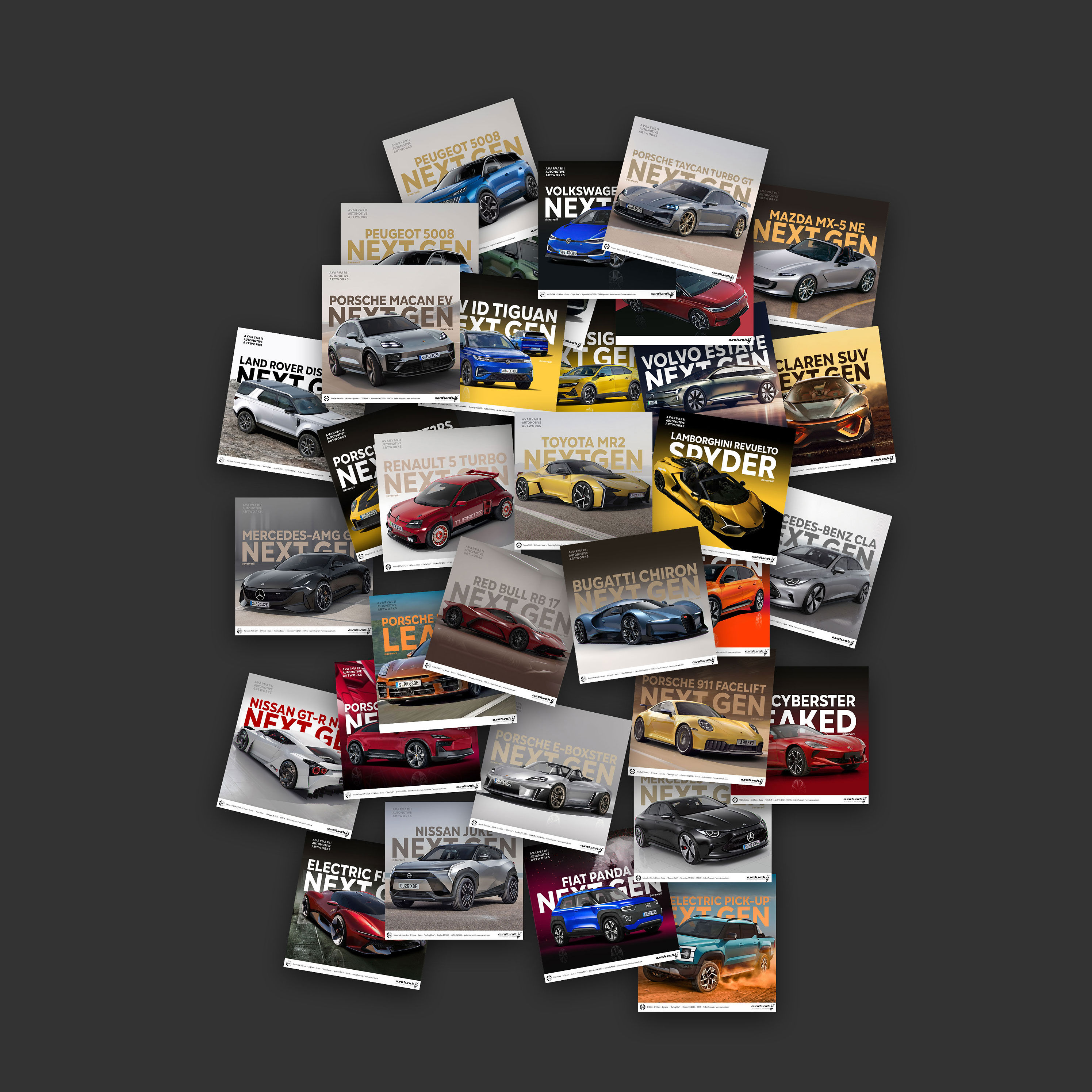 Shop by Avarvarii Automotive Artworks