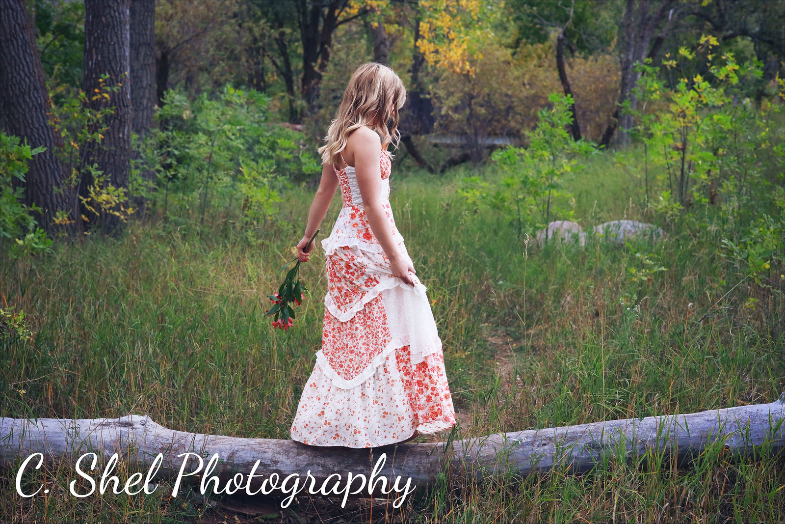 Jessica Senior Portraits by C. Shel Photography