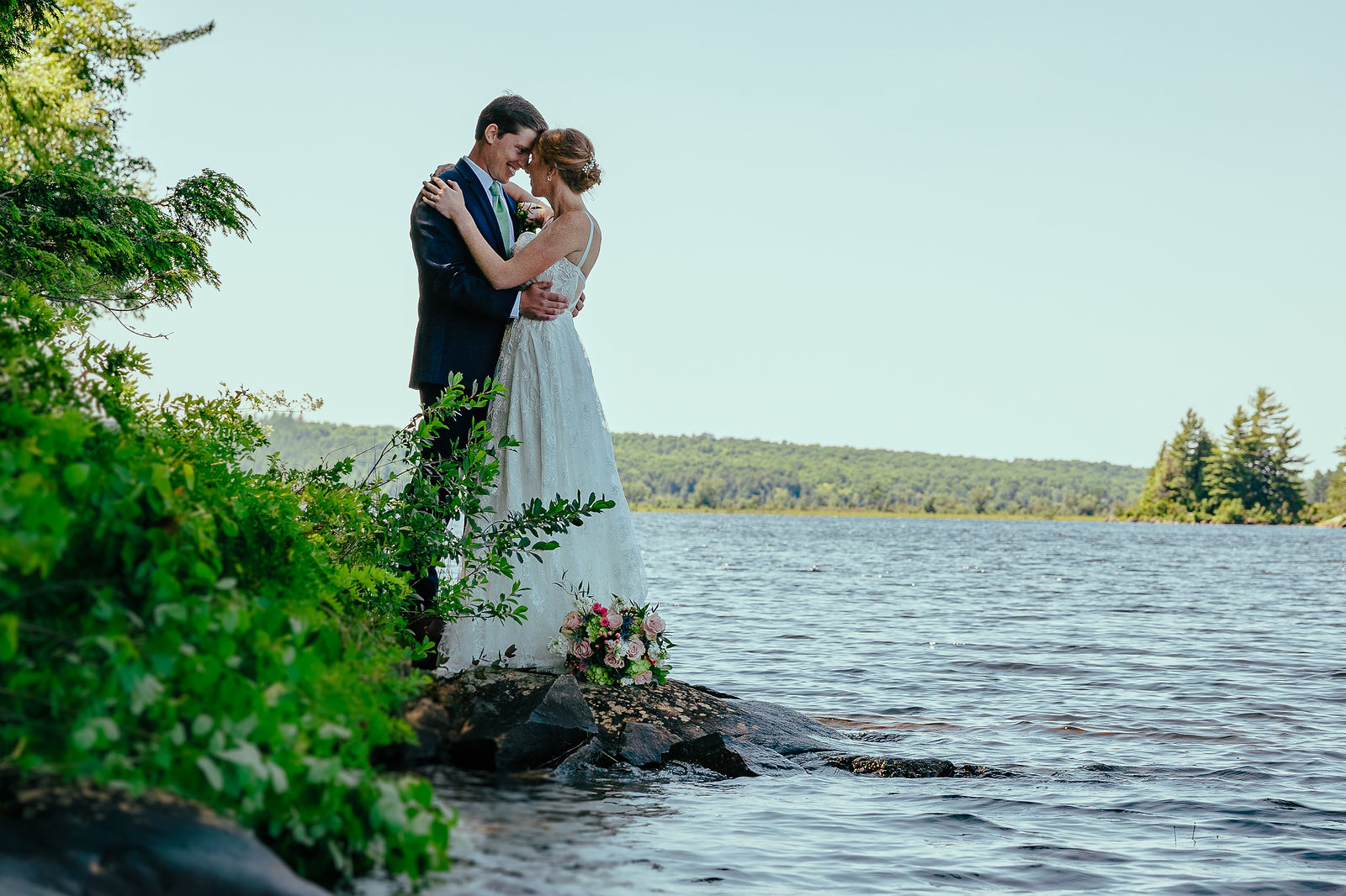 Shannon & Tim's Lakeside Adirondack Wedding Photography - Tupper Lake ...