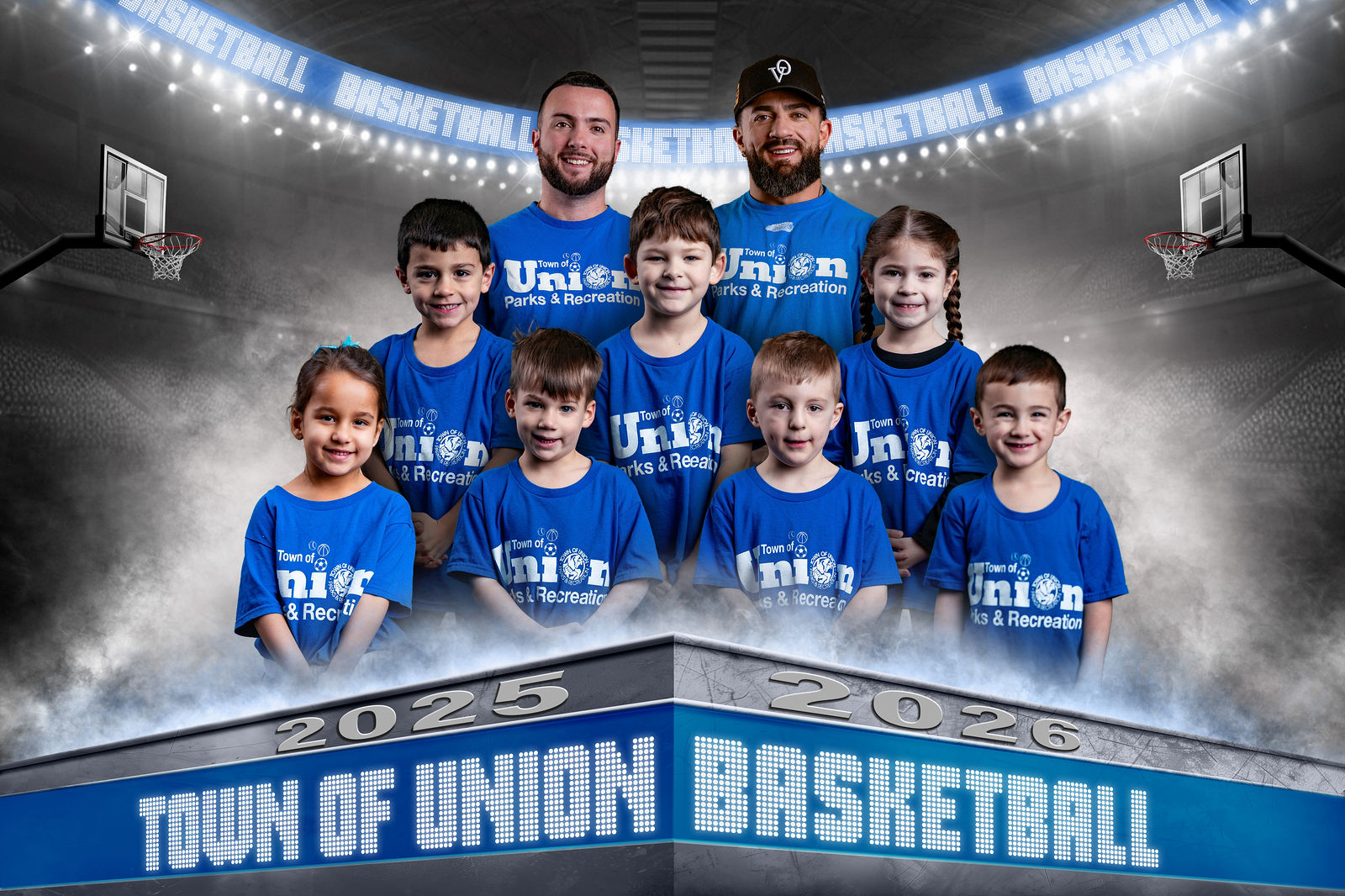 Town Of Union Hoopsters Basketball 2025-26 by Sean Murphy Studios