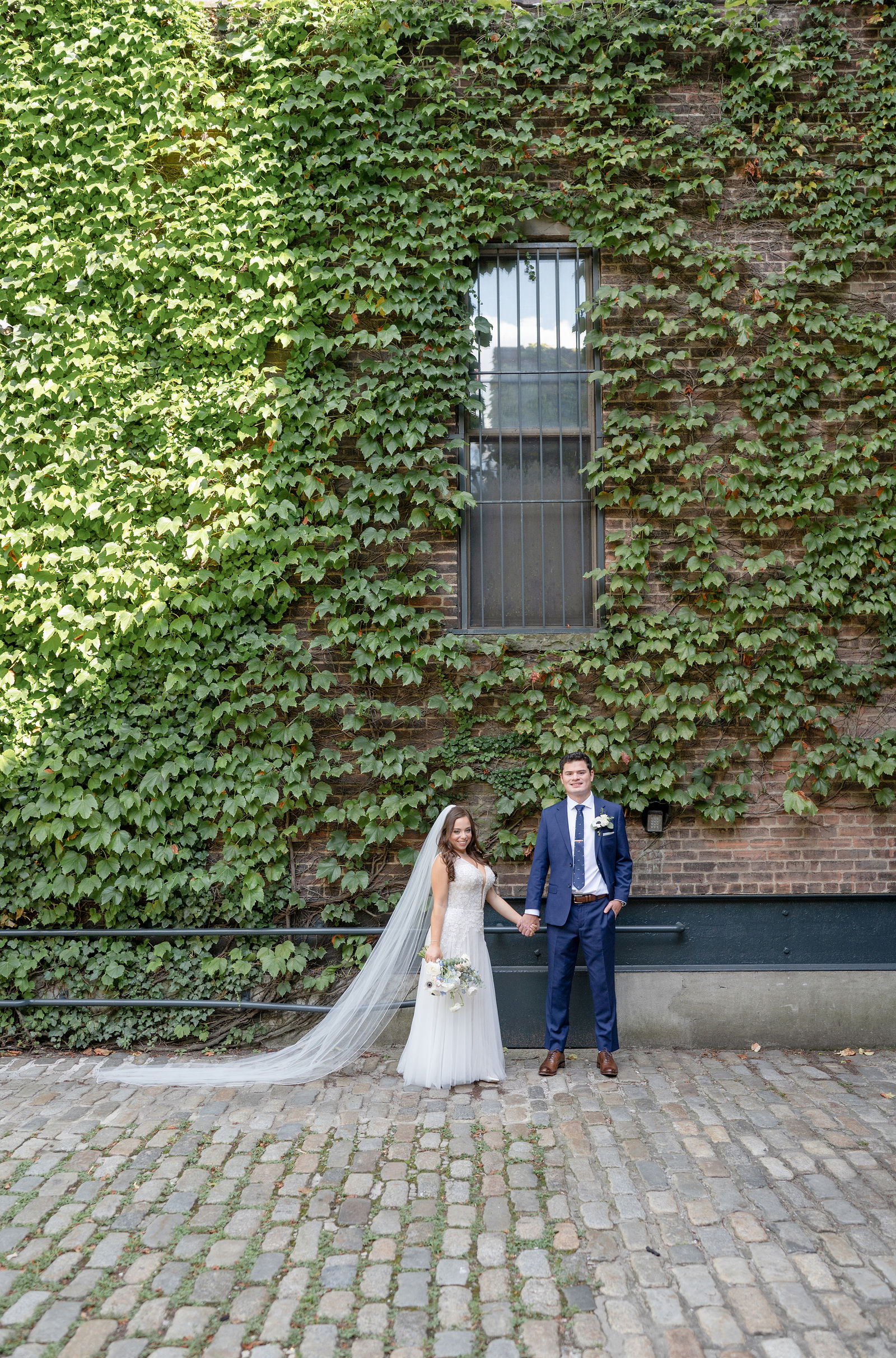 Stephanie + Jonathan // Summer Wedding at The Foundry in LIC by @LINPERNILLE