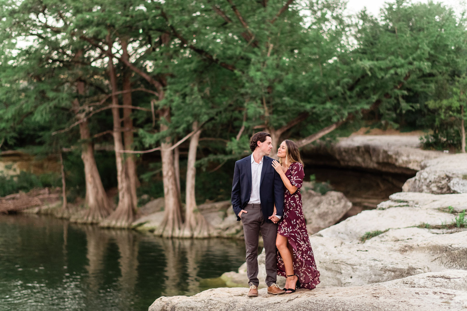 Logan & Patrick - McKinney Falls Engagement - Austin, Texas by April ...