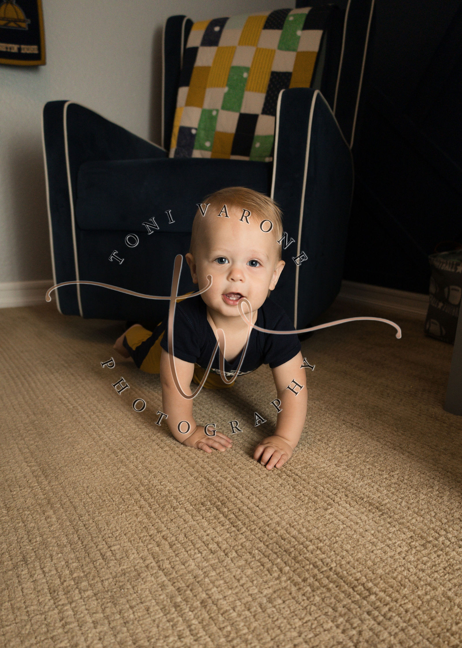 Donovan's First Down by Toni Varone Photography