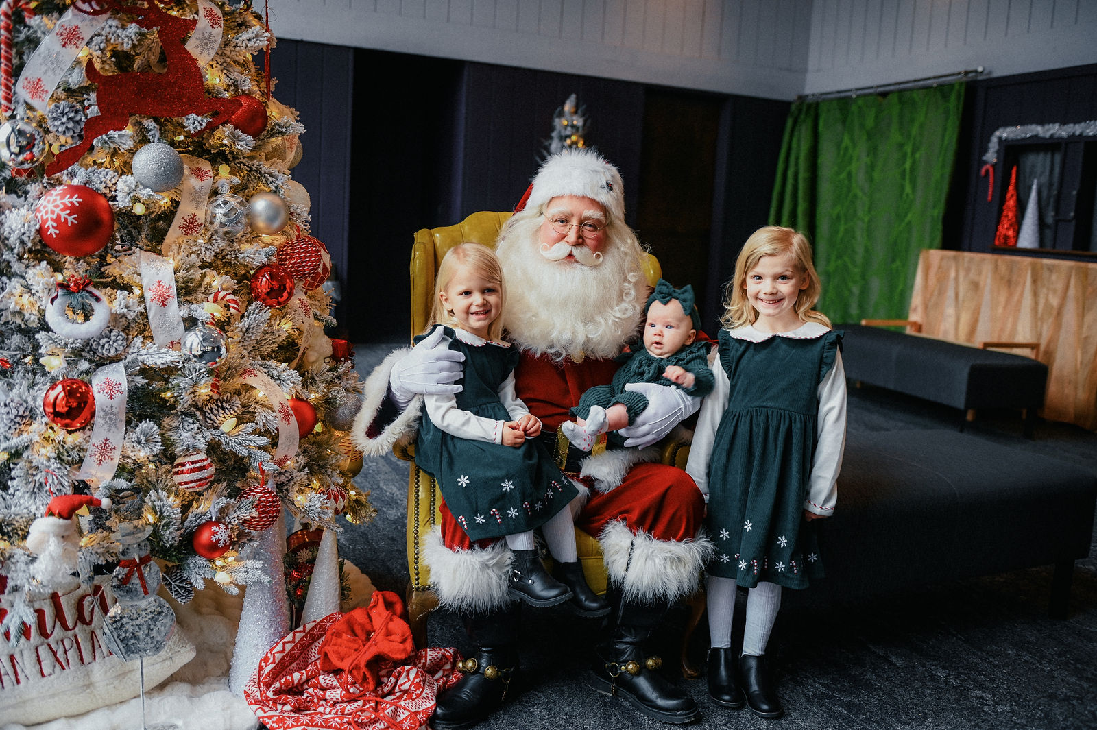 Ferguson Family Santa Visit 2024 by Shiny Penny Studios