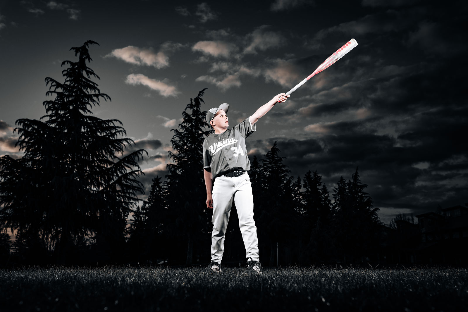 Vikings Baseball Media Day by Carlos Sanchez Photography