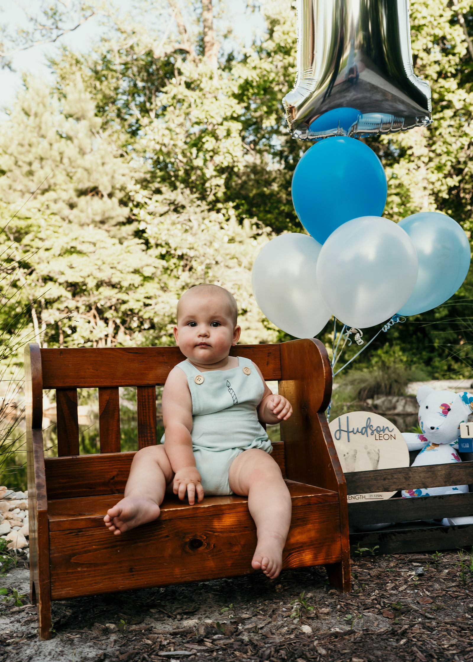 Hudson First Birthday by Bailey Young Photography