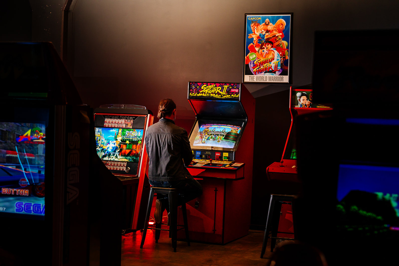 1UP ARCADE STREET FIGHTER PORTRAITS by Chris Jack Photography