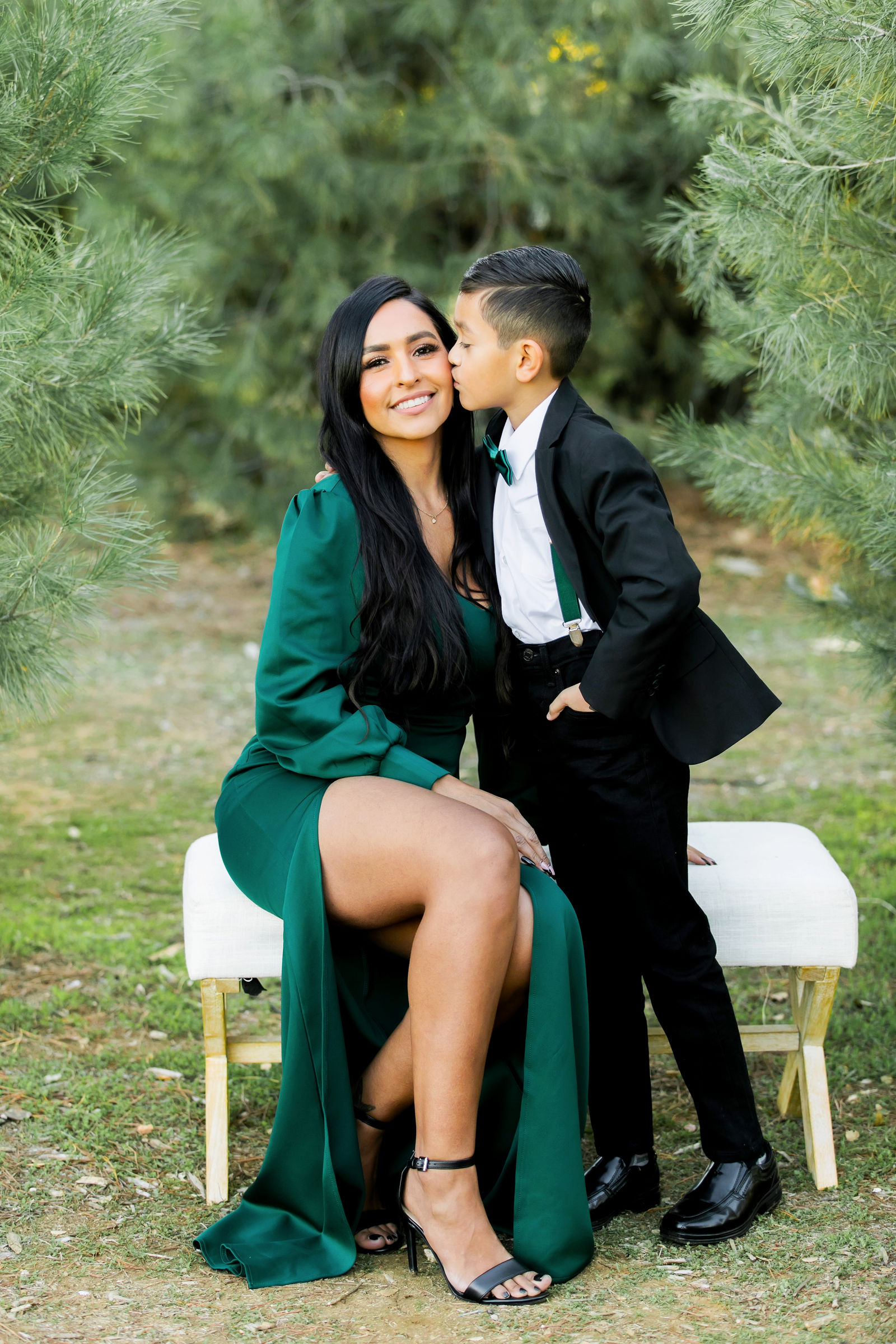 Mejia Family (Christmas Tree Minis) by Heather Smith Photography
