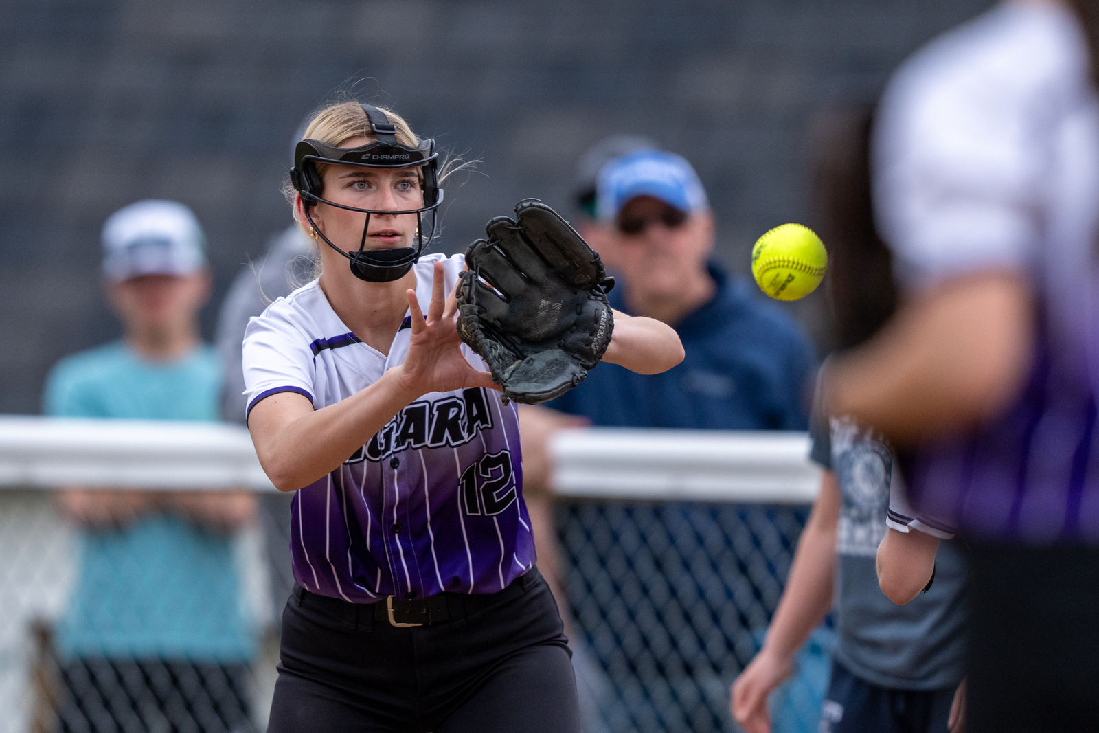 Niagara Lady Badgers VS Norway Lady Knights Varsity Softball Game by ...