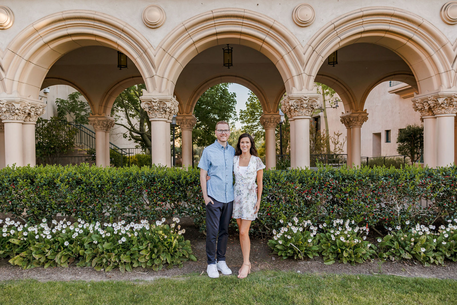 Petra & Nick ~ Engagement Photos @Balboa Park by Willmus Weddings