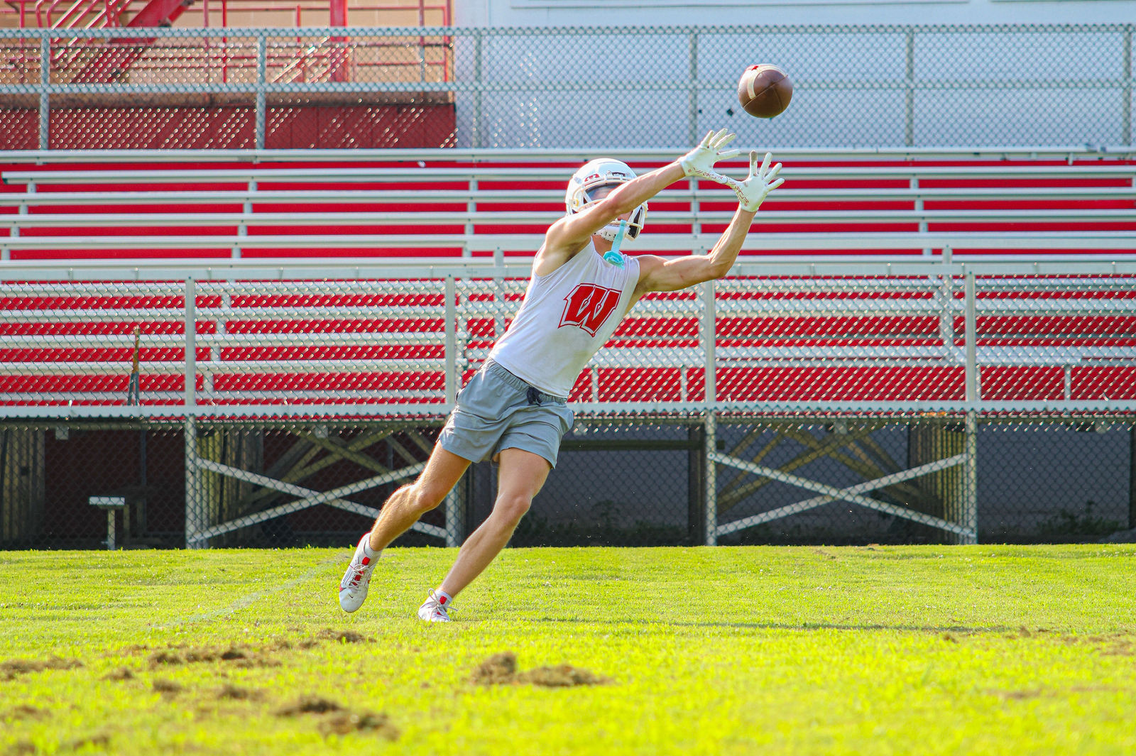 Wahama high school football pratice by Konner Koenig photography