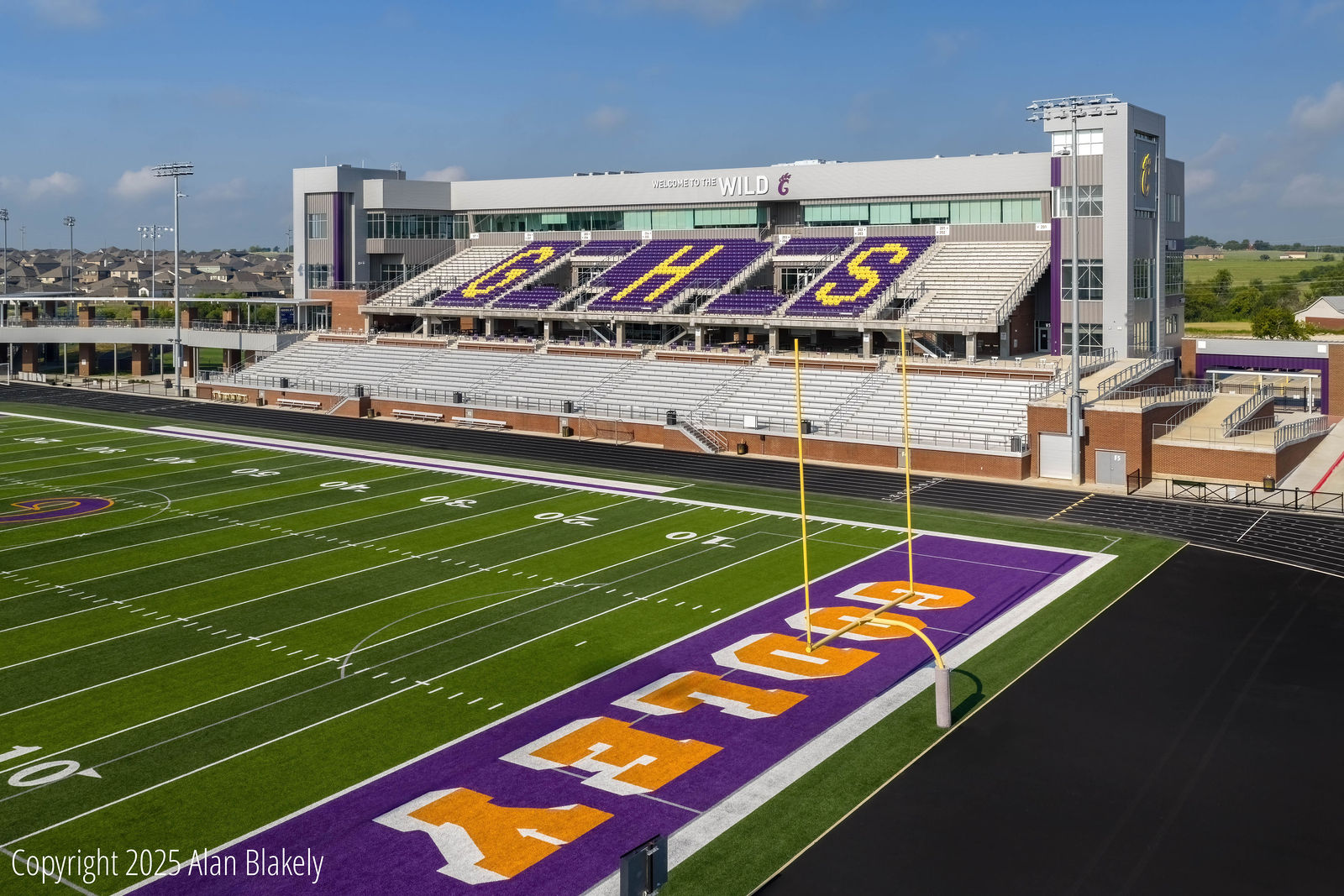 Godley High School Stadium - Godley, Texas by Alan Blakely ...