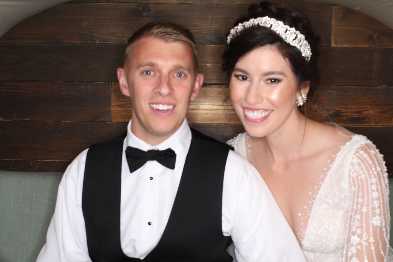 Cassie + Connor by Photos by The ShutterBus Vintage VW Photo Booth