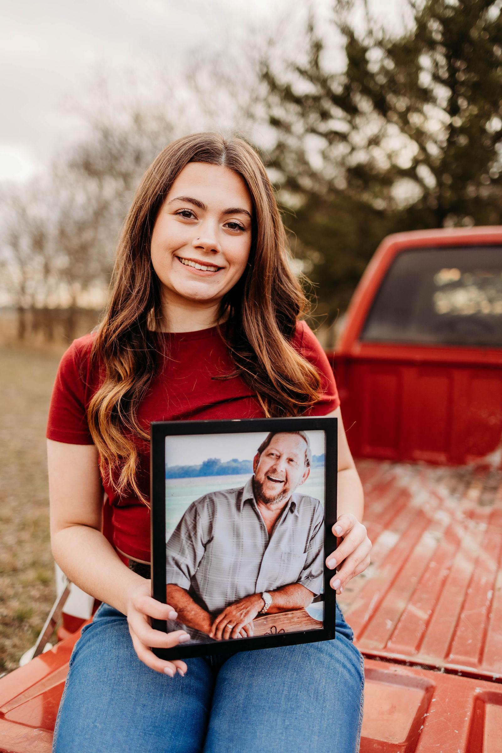 Abby Ferguson Senior Sneaks by K Davis Photography
