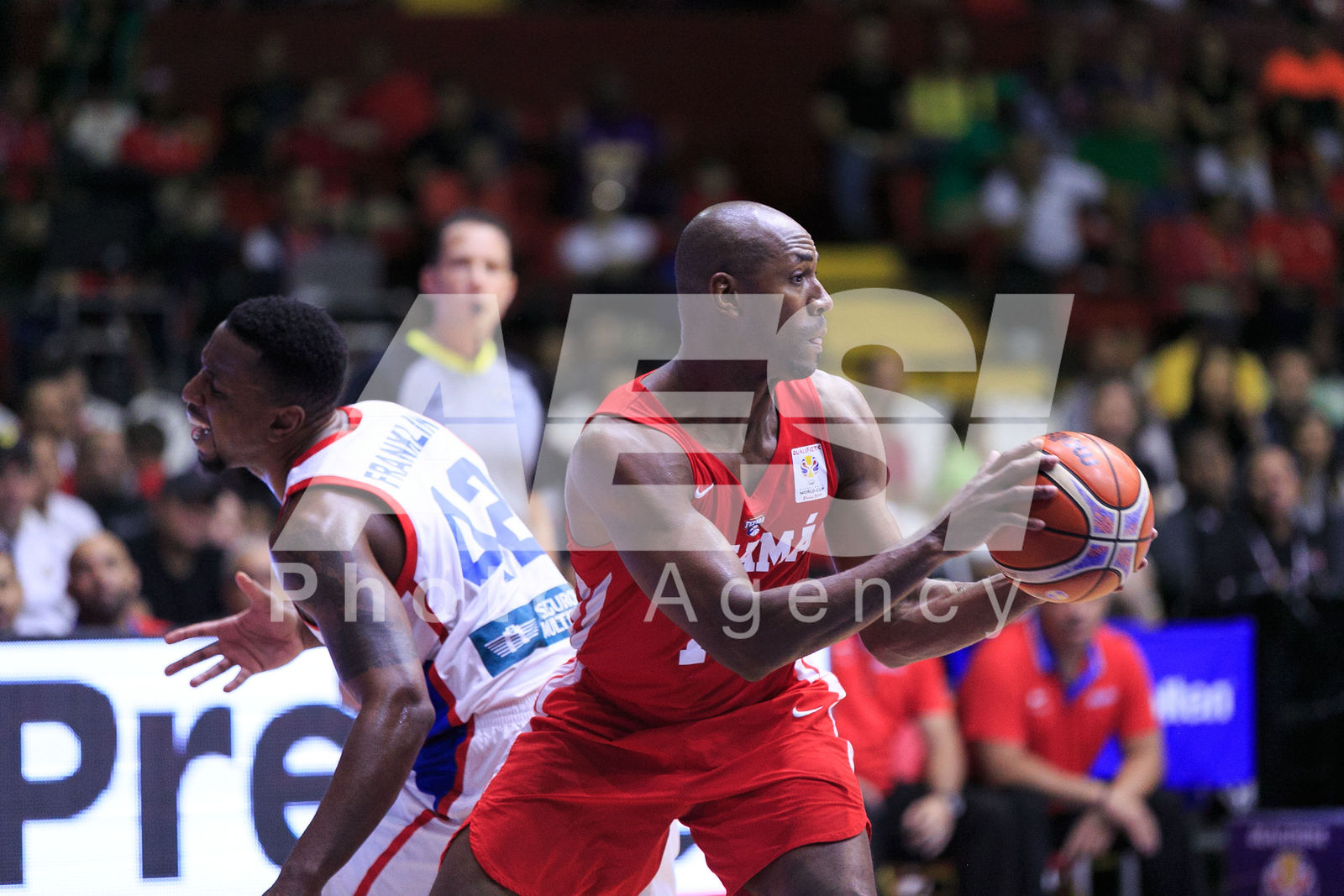PANAMA vs PUERTO RICO (FIBA World Cup 2019) Qualifiers de AE Sports Images