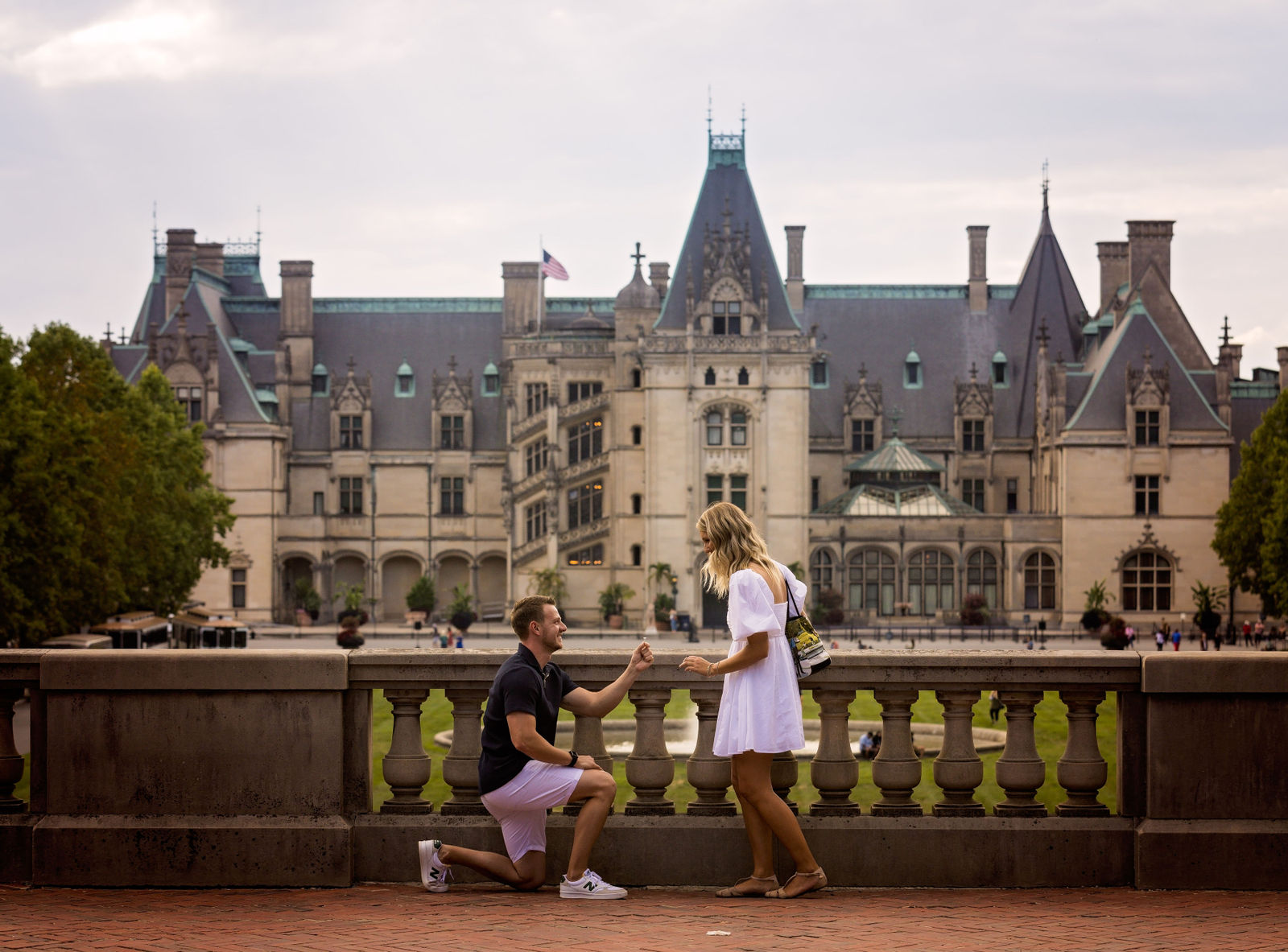David & Vanessa -Biltmore Estate Proposal by Forge Mountain Photography