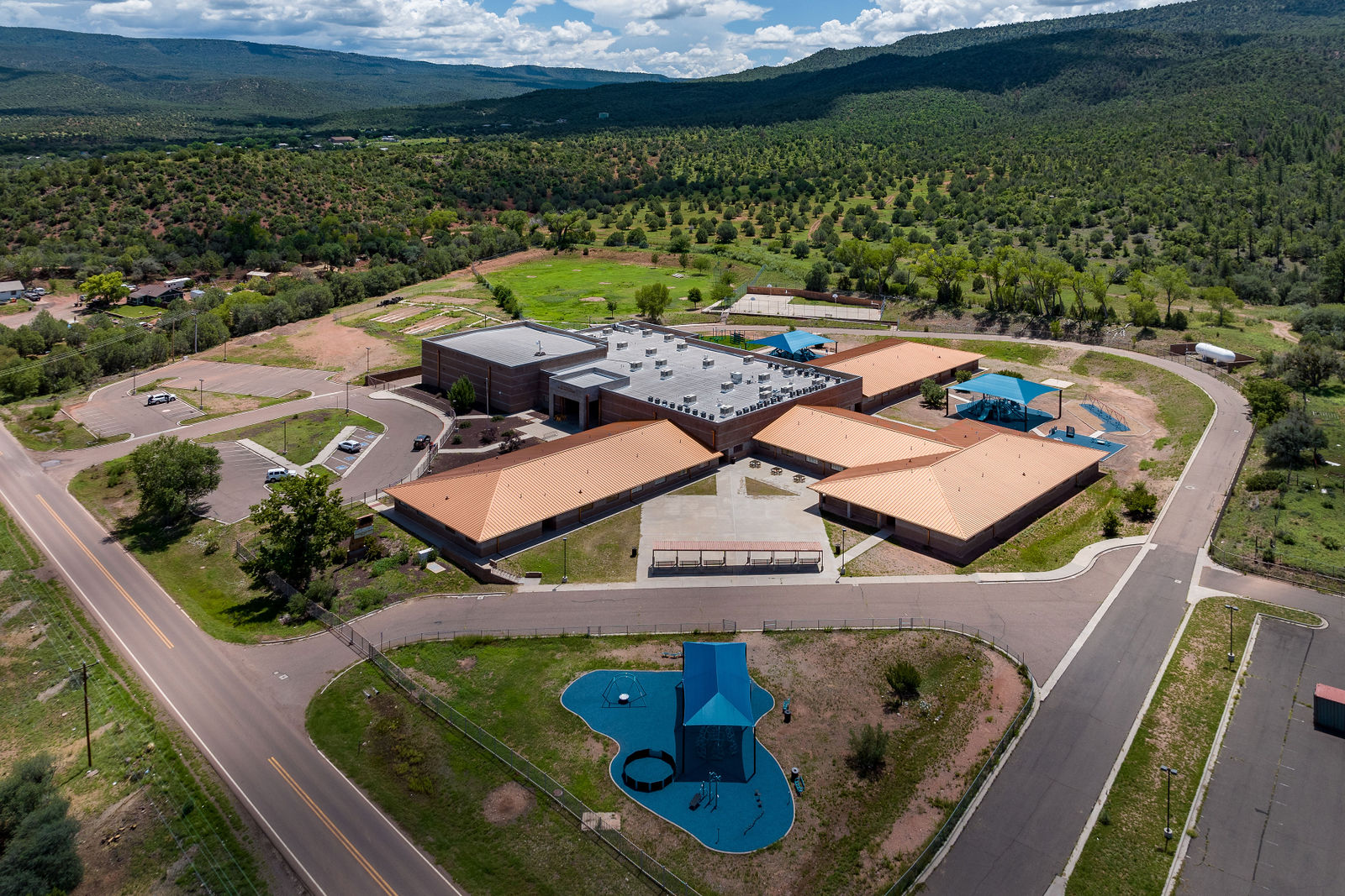 Seven Mile Elementary School Roof Replacement by HawkView Aerial Solutions