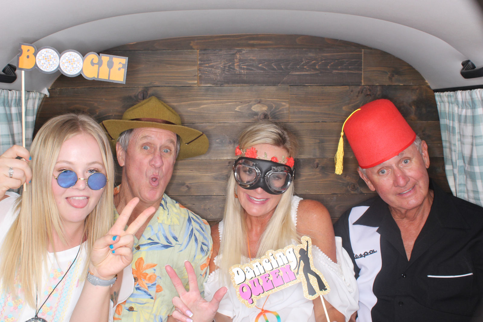 Scott + Tana by Photos by The ShutterBus Vintage VW Photo Booth