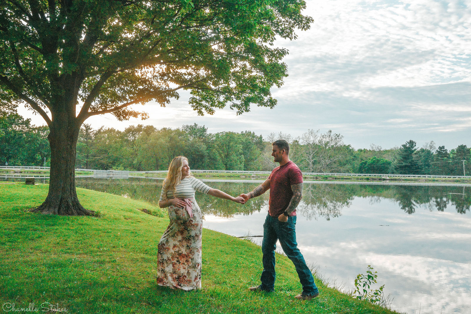 Paul + Sam + Bump by Chanelle Stokes Photography + Design