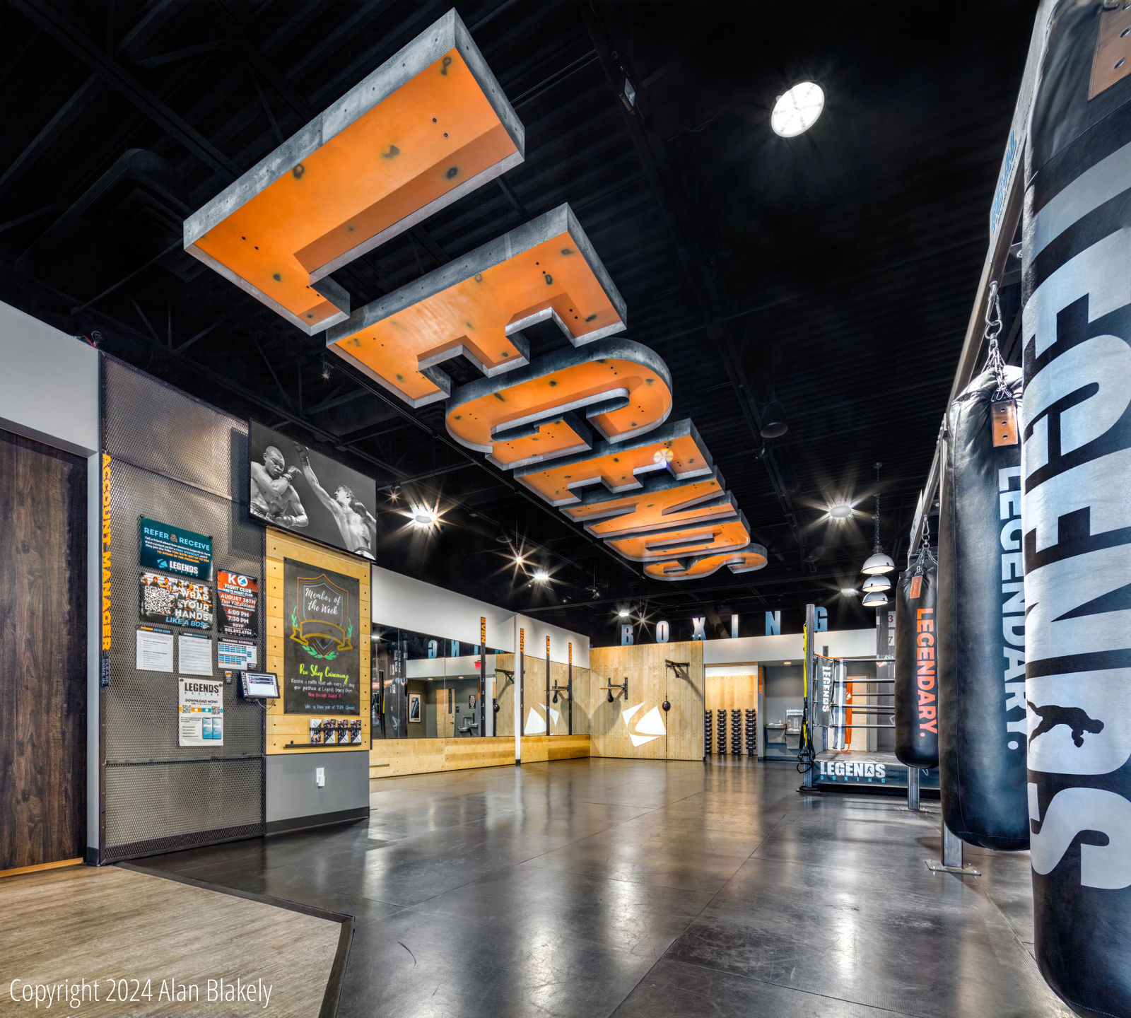 Legends Boxing - Private Gym - Orem, Utah by Alan Blakely Architectural ...