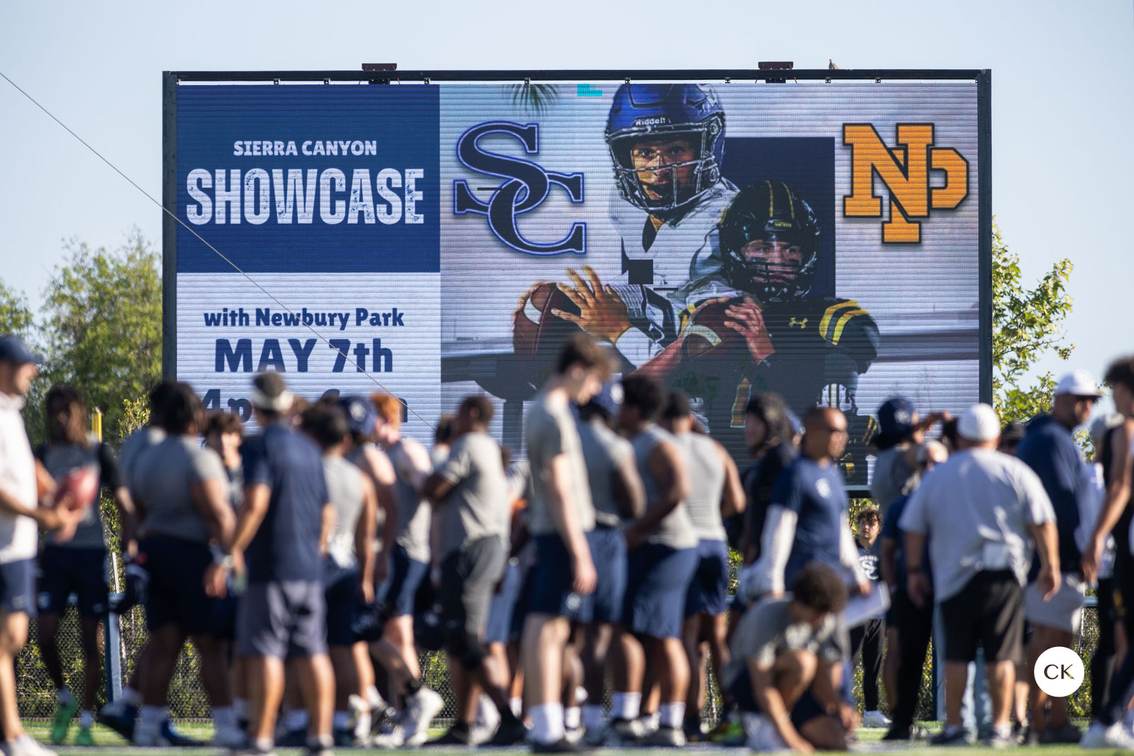 Sierra Canyon Football Spring Showcase 2024 by Charlie Kaine Photography