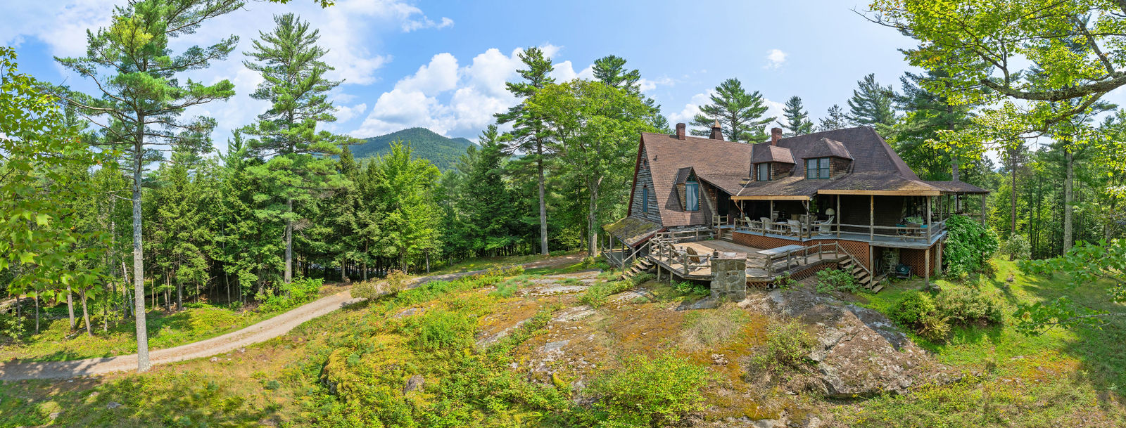 Brook Knoll, a Classic Adirondack Camp Nestles in the High Peaks ...