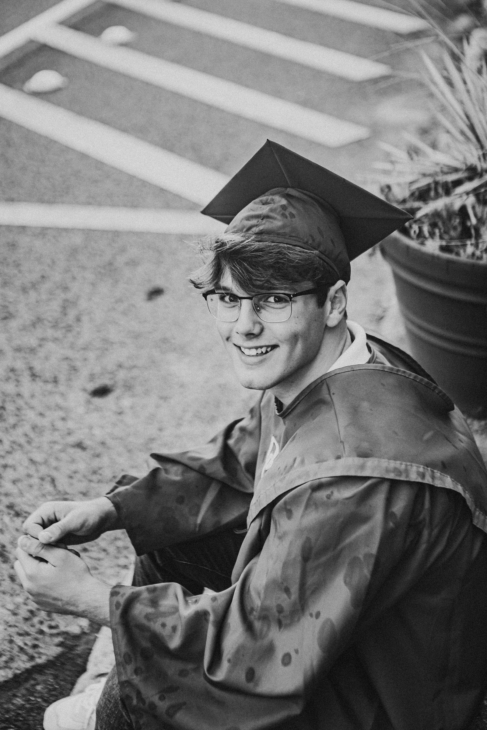 ASH CAP & GOWN by FOCUSED PHOTOGRAPHY BY BETH