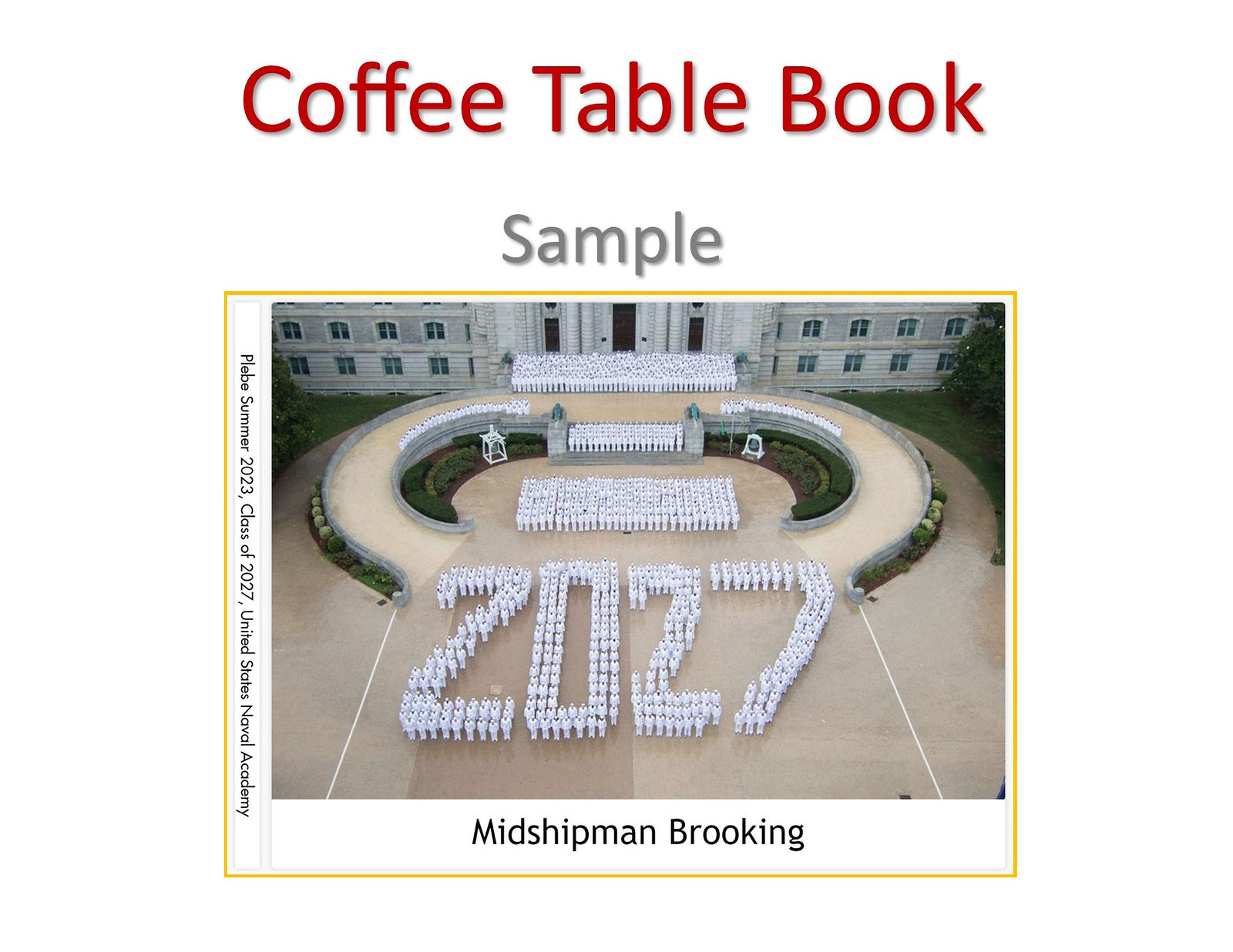 Coffee Table Book Sample by ThorntonStudios