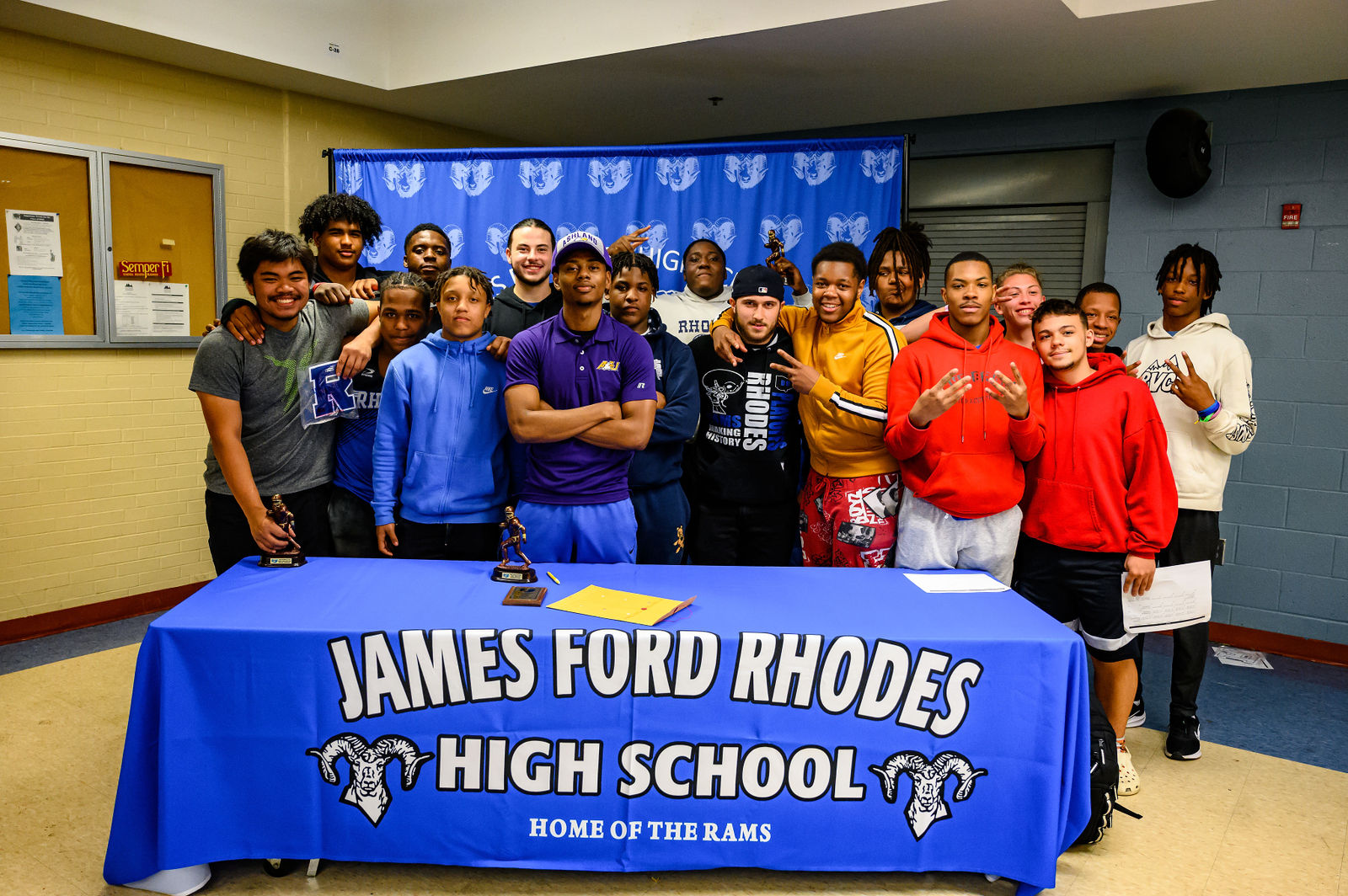 2021 - 2022 Rhodes Football Banquet by Marlin Helsel Photography