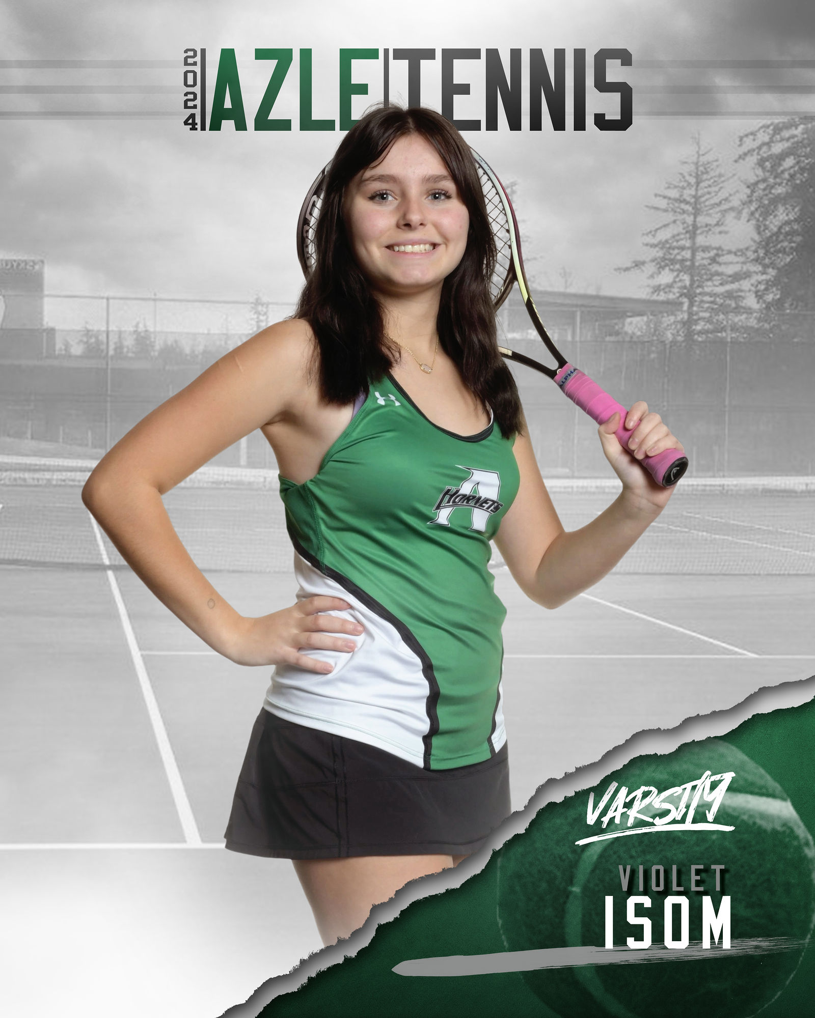 AHS Tennis Banners - 2024 by Love Your Smile Photography