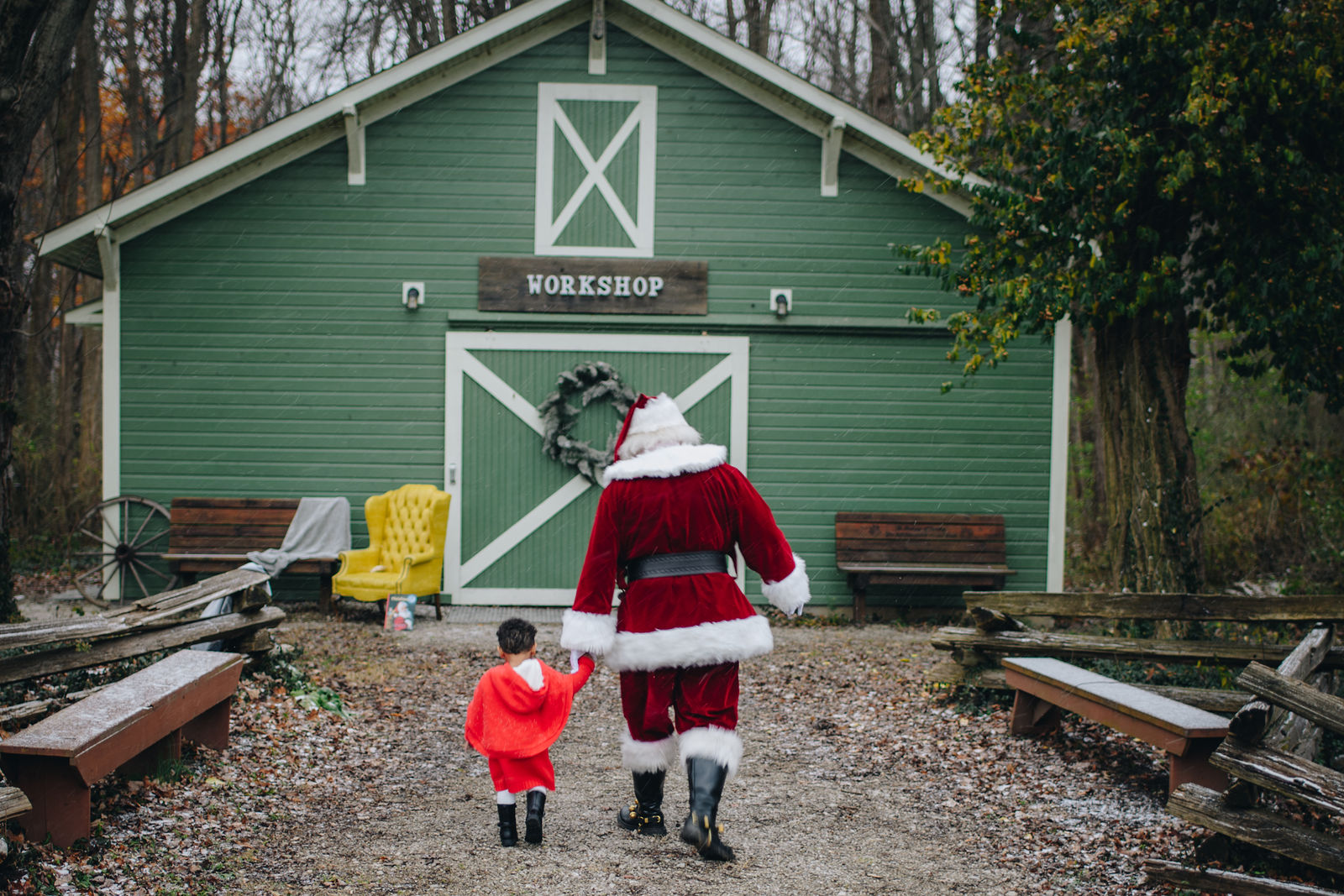 River and Santa Luke by Shiny Penny Studios