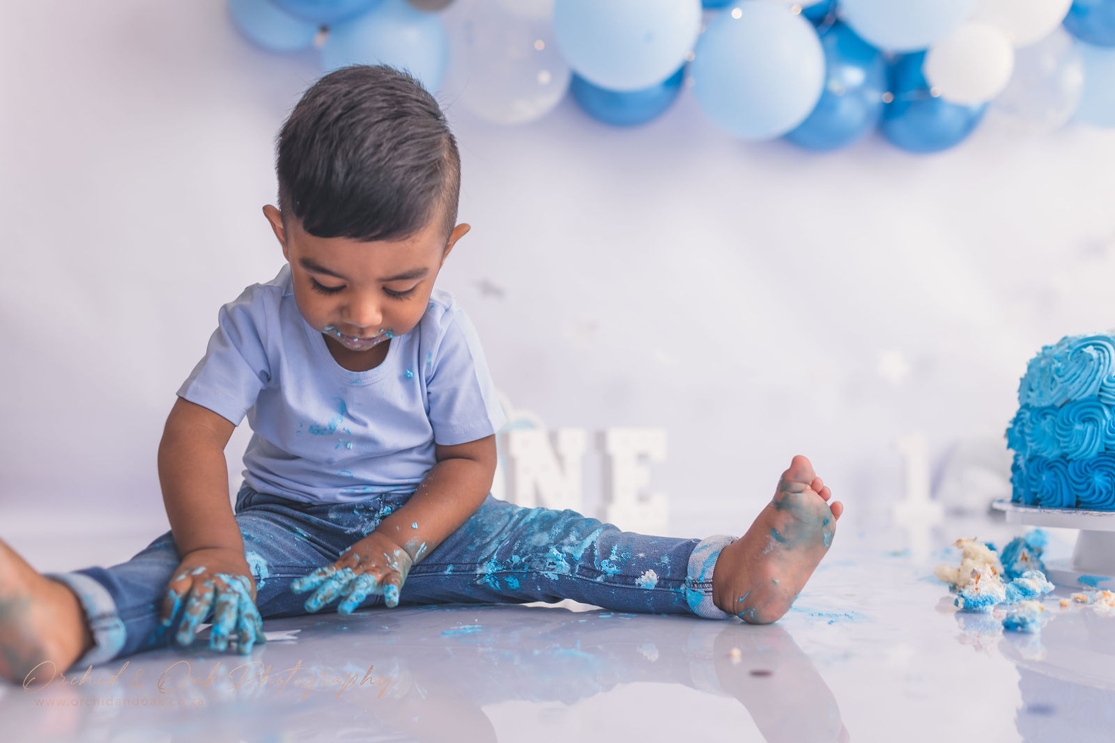 Ayden // Cake Smash & Milk Bath by Orchid & Oak