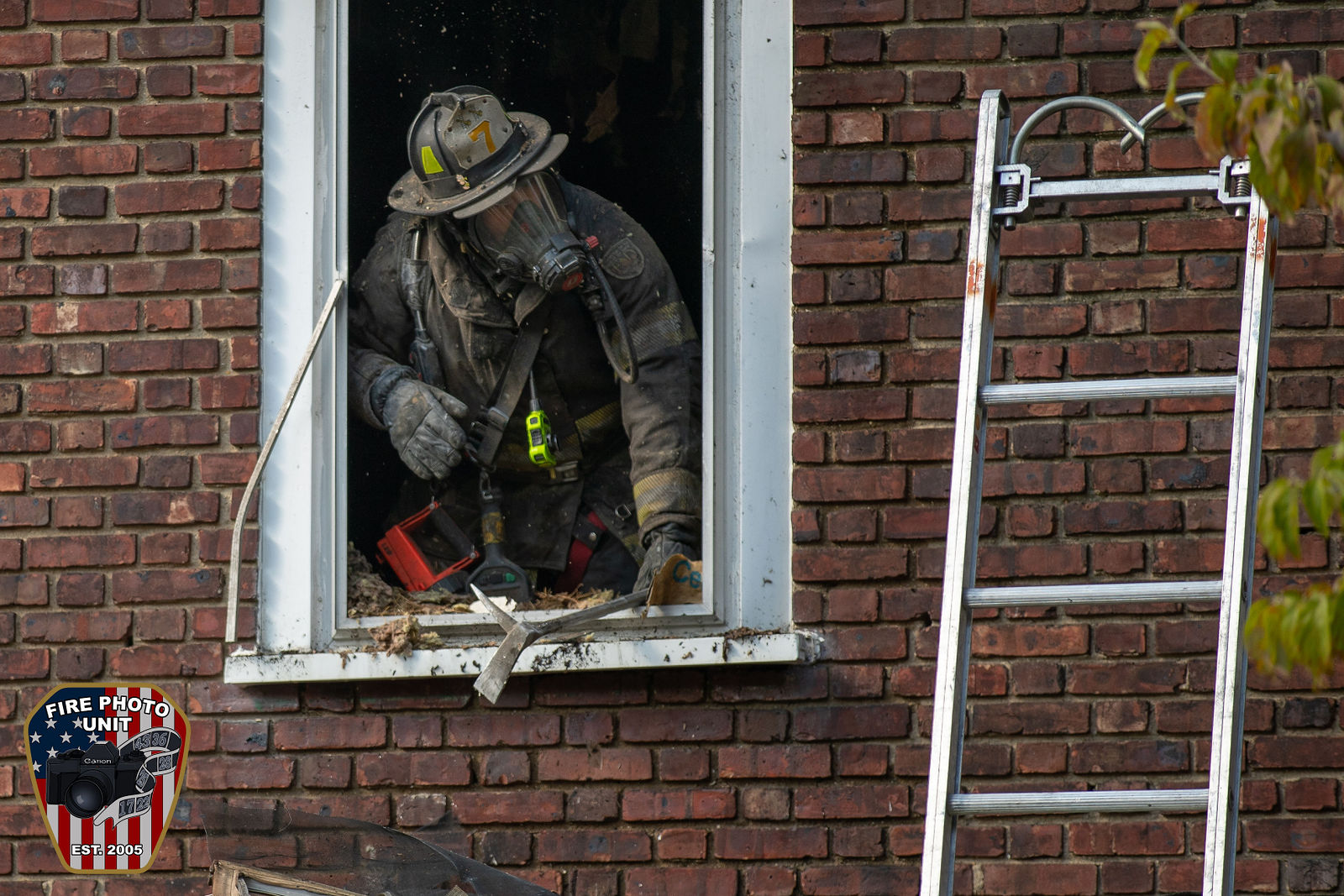 City of Camden Working Fire by Dave Hernandez Photo