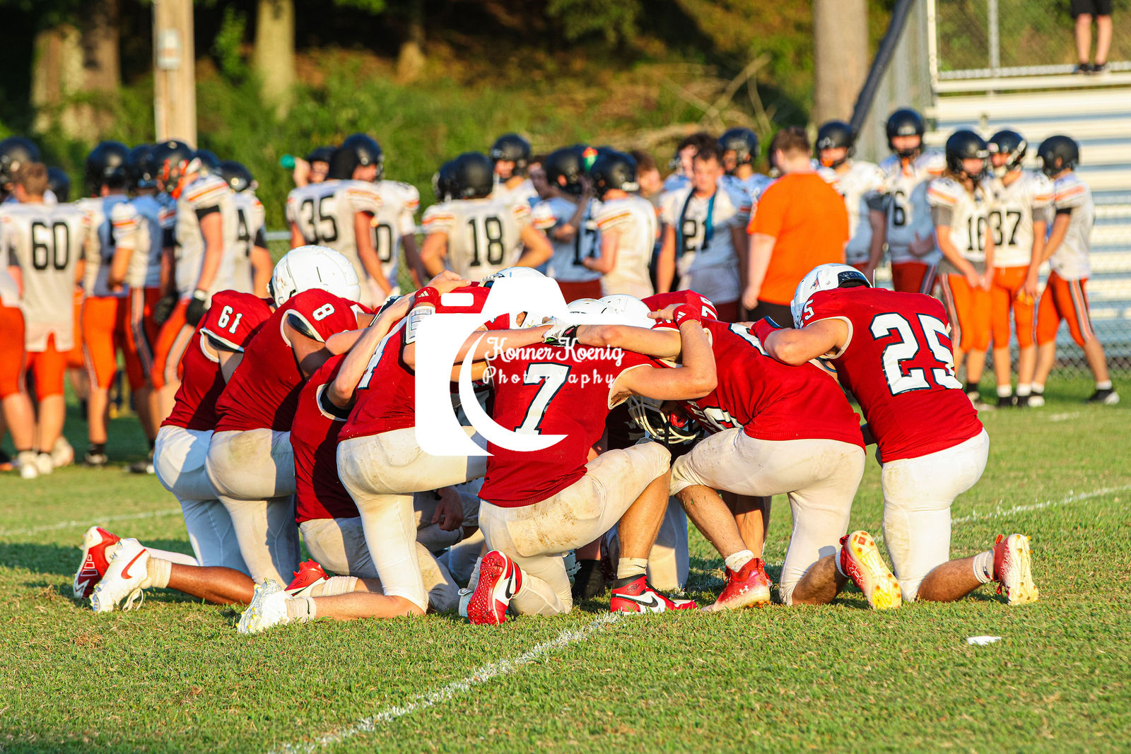 Wahama football scrimmage vs Portsmouth West by Konner Koenig photography