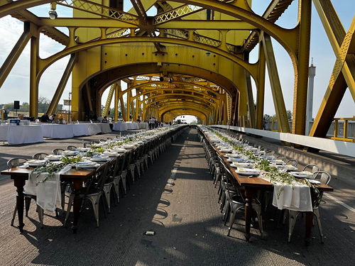 Tower Bridge Dinner by Riverview Media Photography