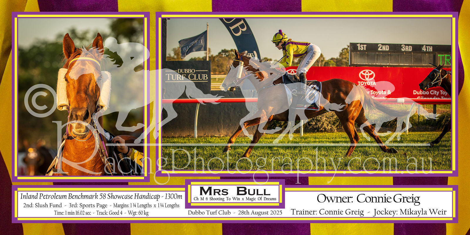 Race 10 - Mrs Bull, Mikayla Weir / Connie Greig by RacingPhotography