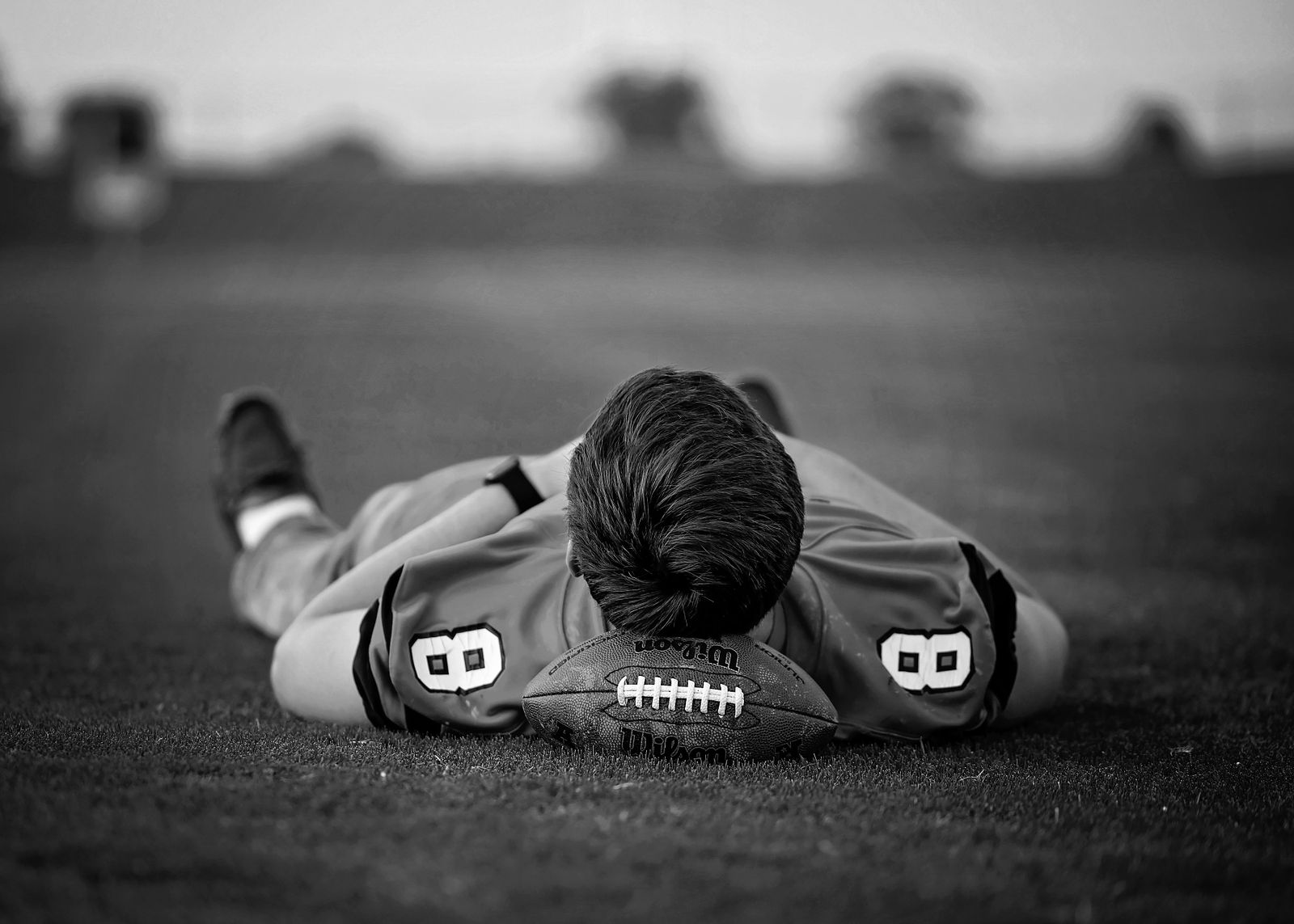 {Caleb} : Football : DCHS Class of 2021 by Kim Stewart Photography