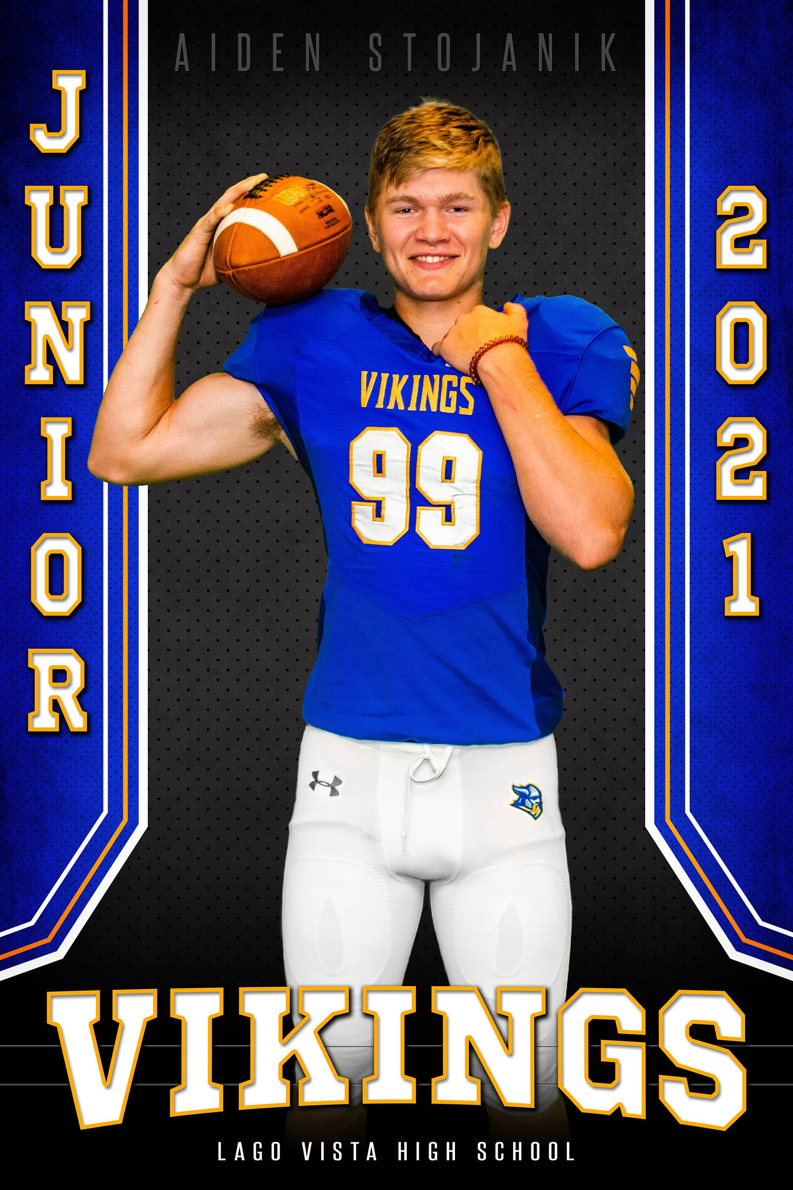 Varsity Banner Proofs 2021 Football by Vannah Lee Photography