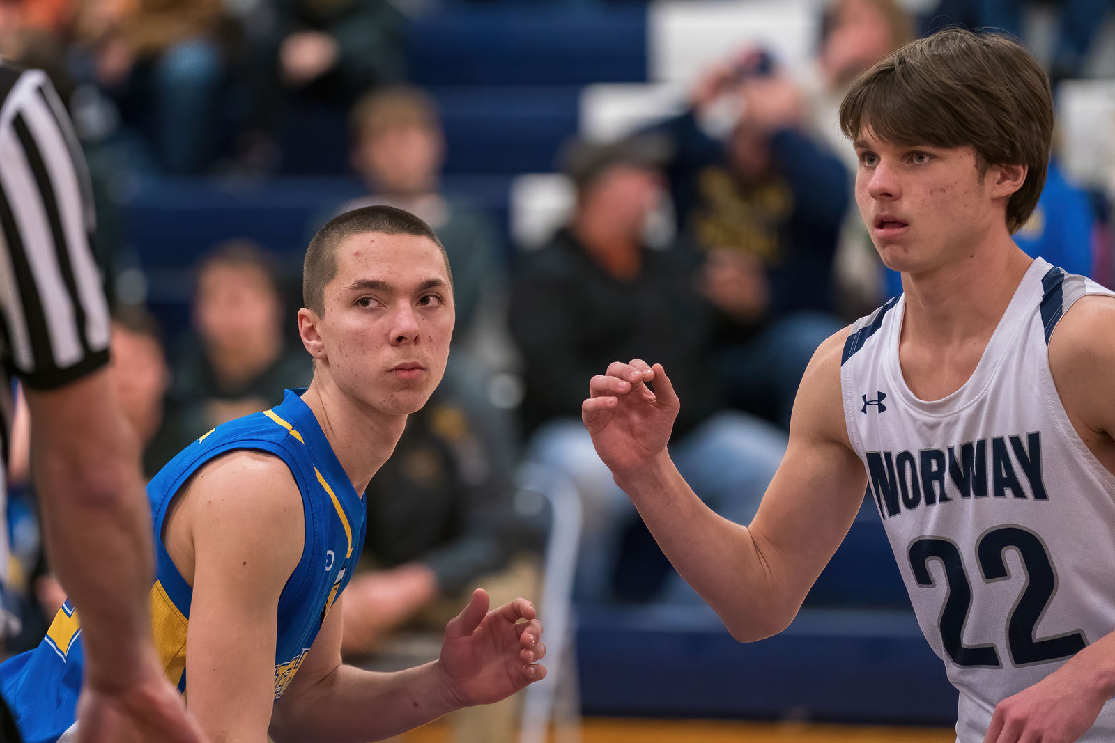 Boys Norway Knights VS Stephenson Eagles JV/V Basketball Game by ...