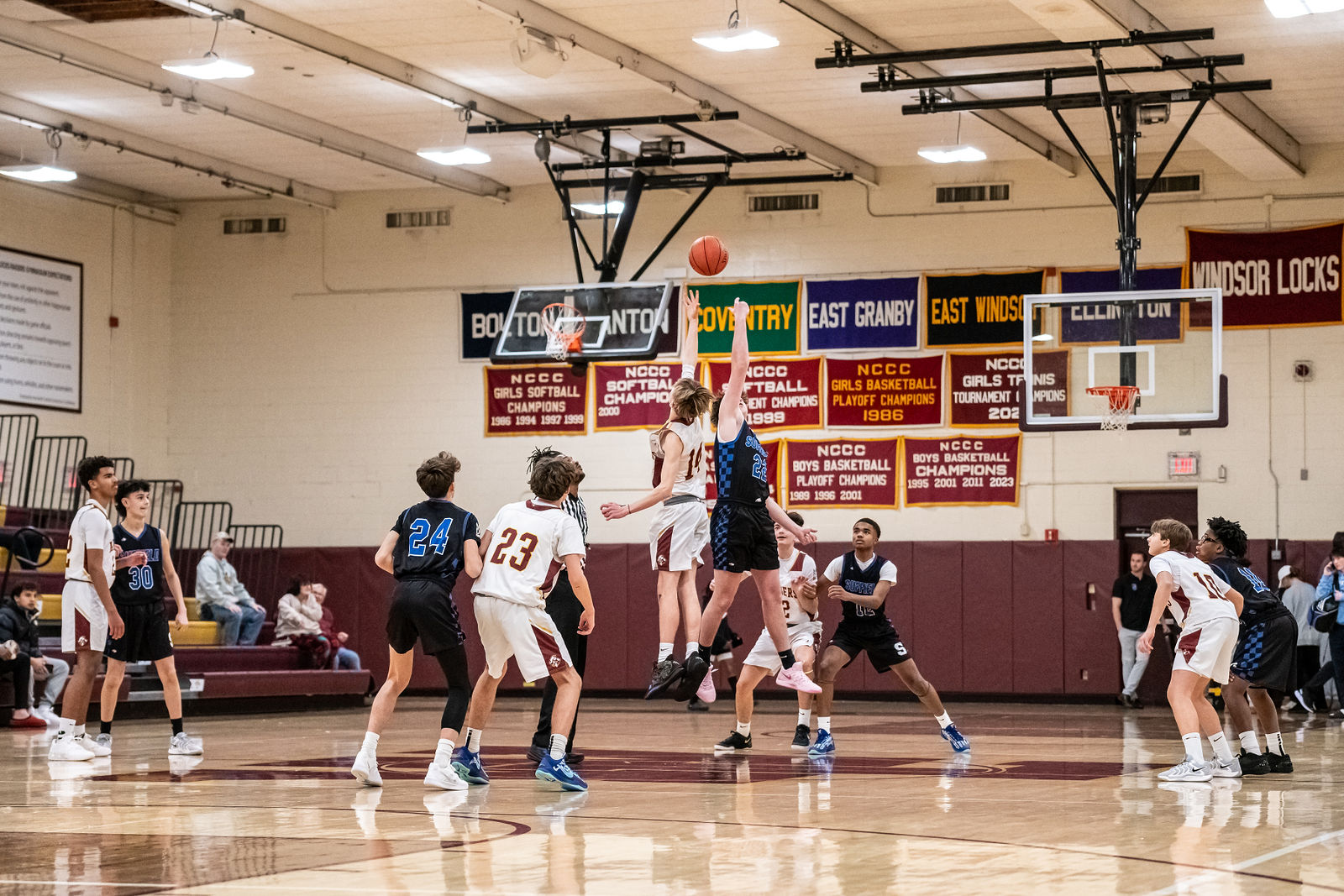 Suffield Boys JV Basketball vs. Windsor Locks by Gerry Dyer Photography