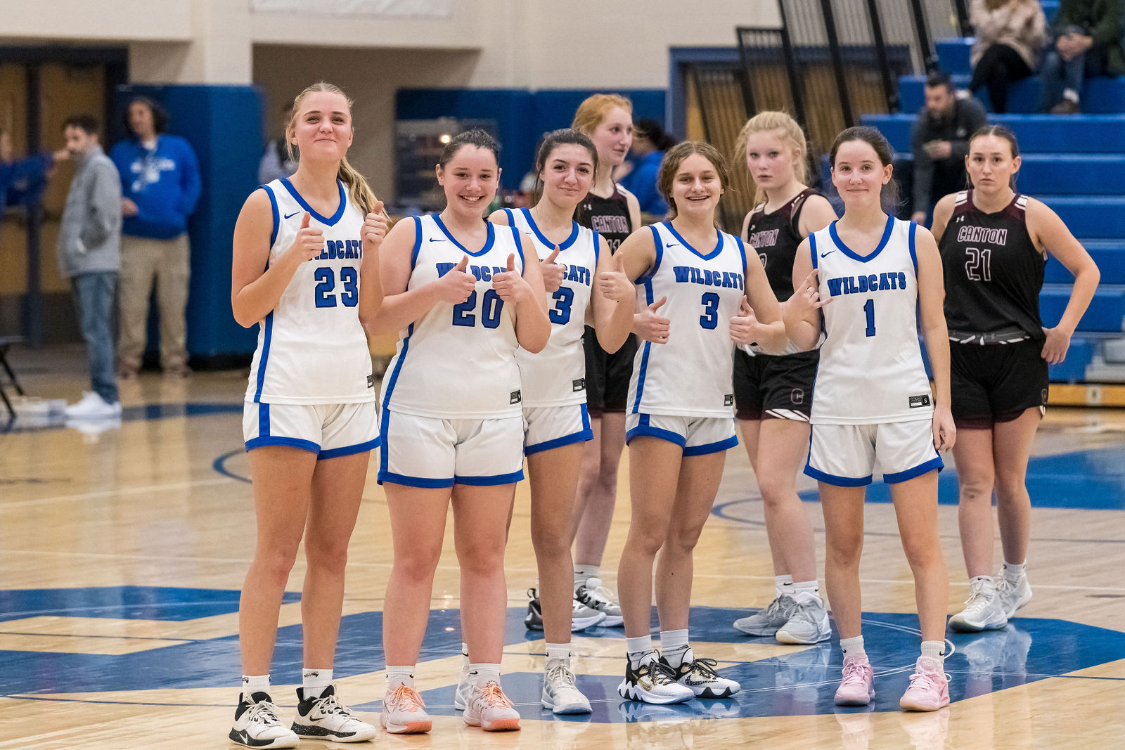 Suffield Girls JV Basketball vs. Canton by Gerry Dyer Photography